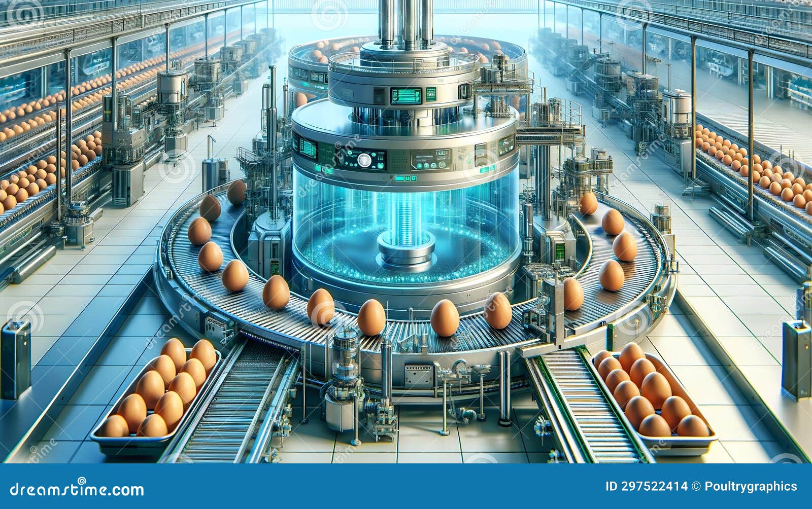 Modern-Futuristic-Poultry-Farm-Automation-Efficient-Robotic-Technology ...