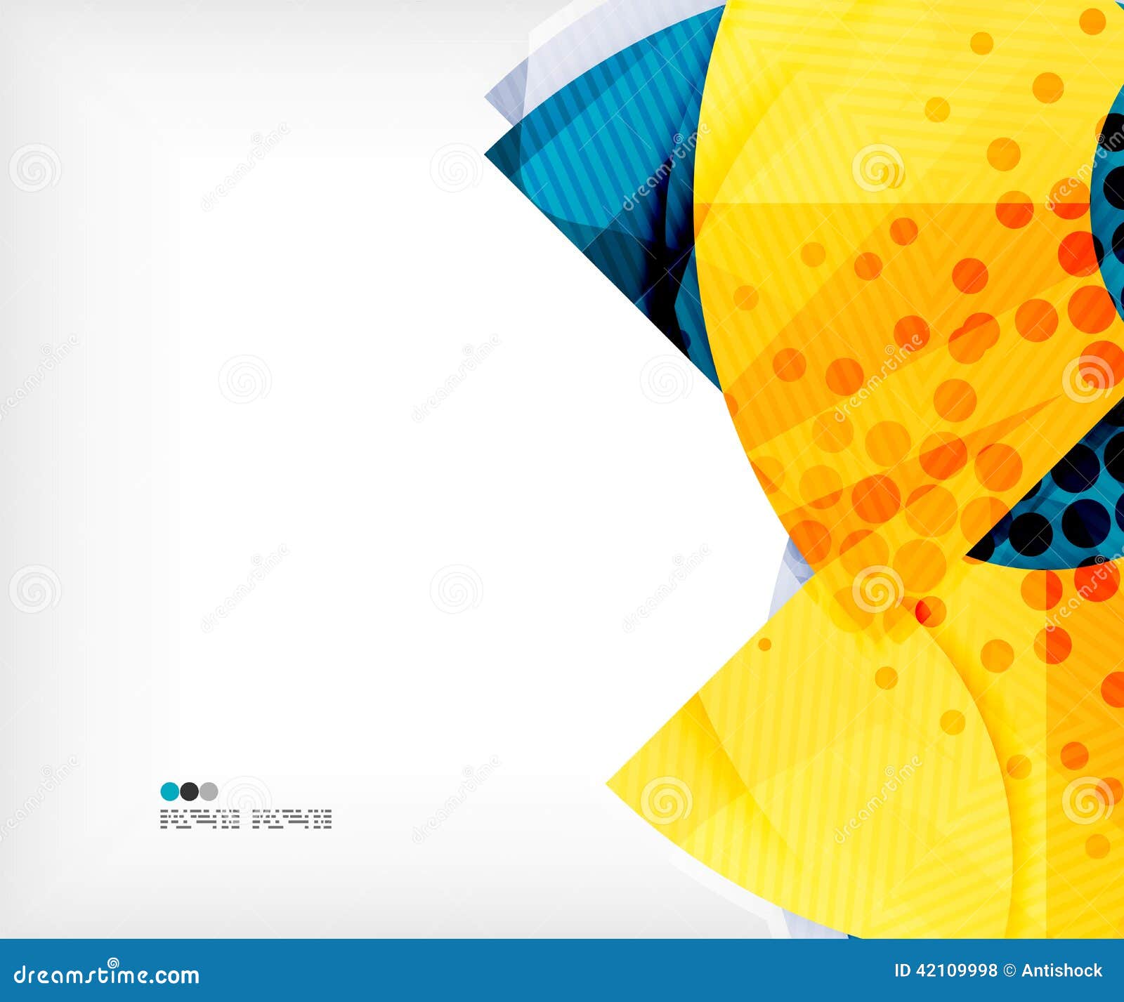 Modern Futuristic Techno Abstract Composition Stock Vector ...