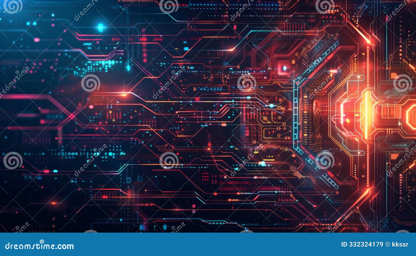 Modern and Futuristic Technology Background, Perfect for Tech-related ...