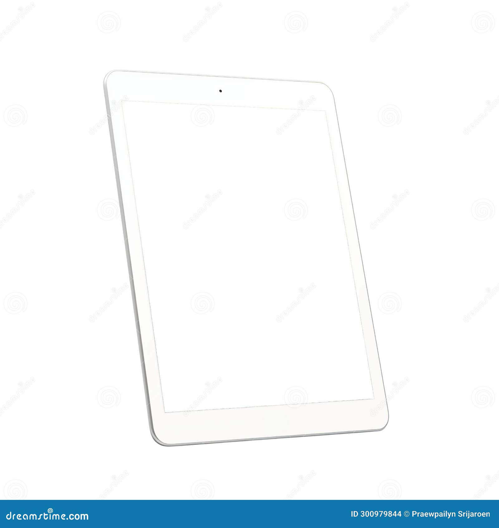 Modern Gadget Presentation ,Tablet Mockup Template Stock Illustration ...