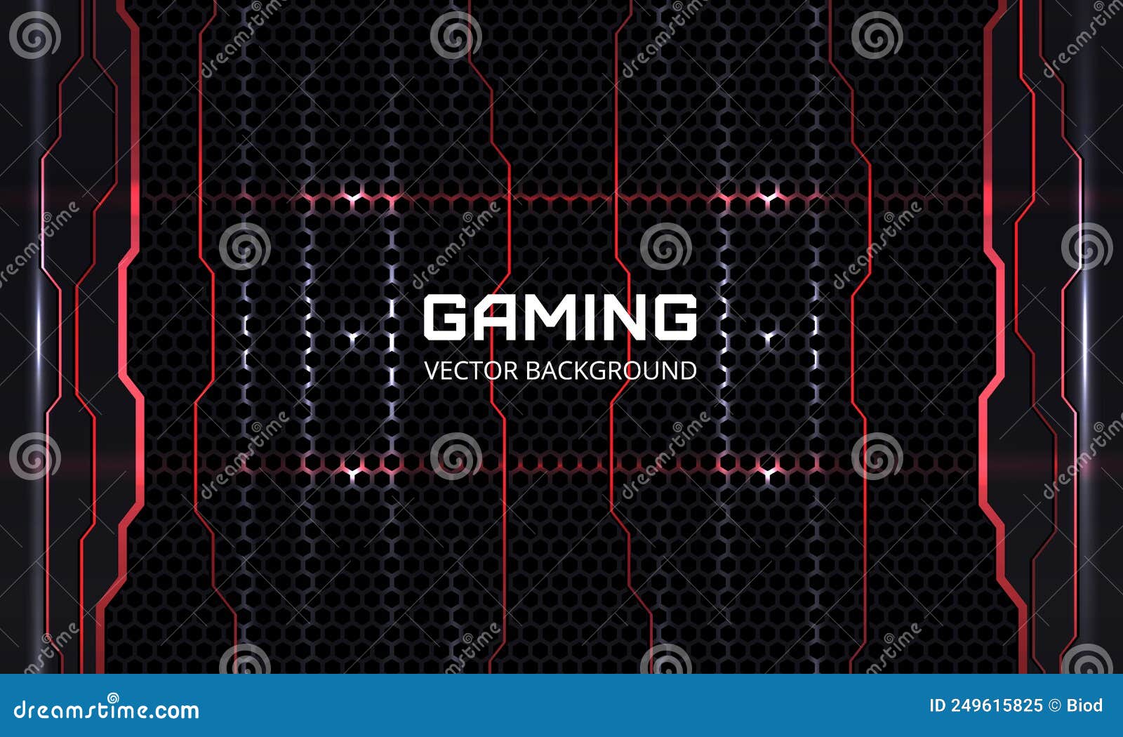 Modern Gaming Abstract Vector Background. Stock Vector - Illustration ...