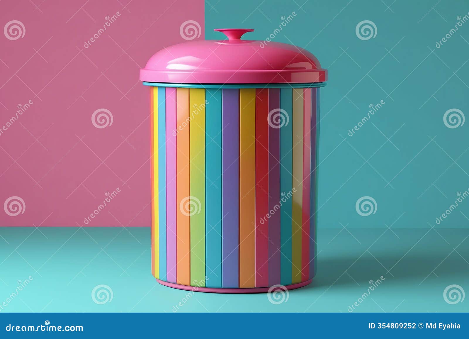 Modern Garbage Can Design Templates Simple & Clean Illustrations Stock ...