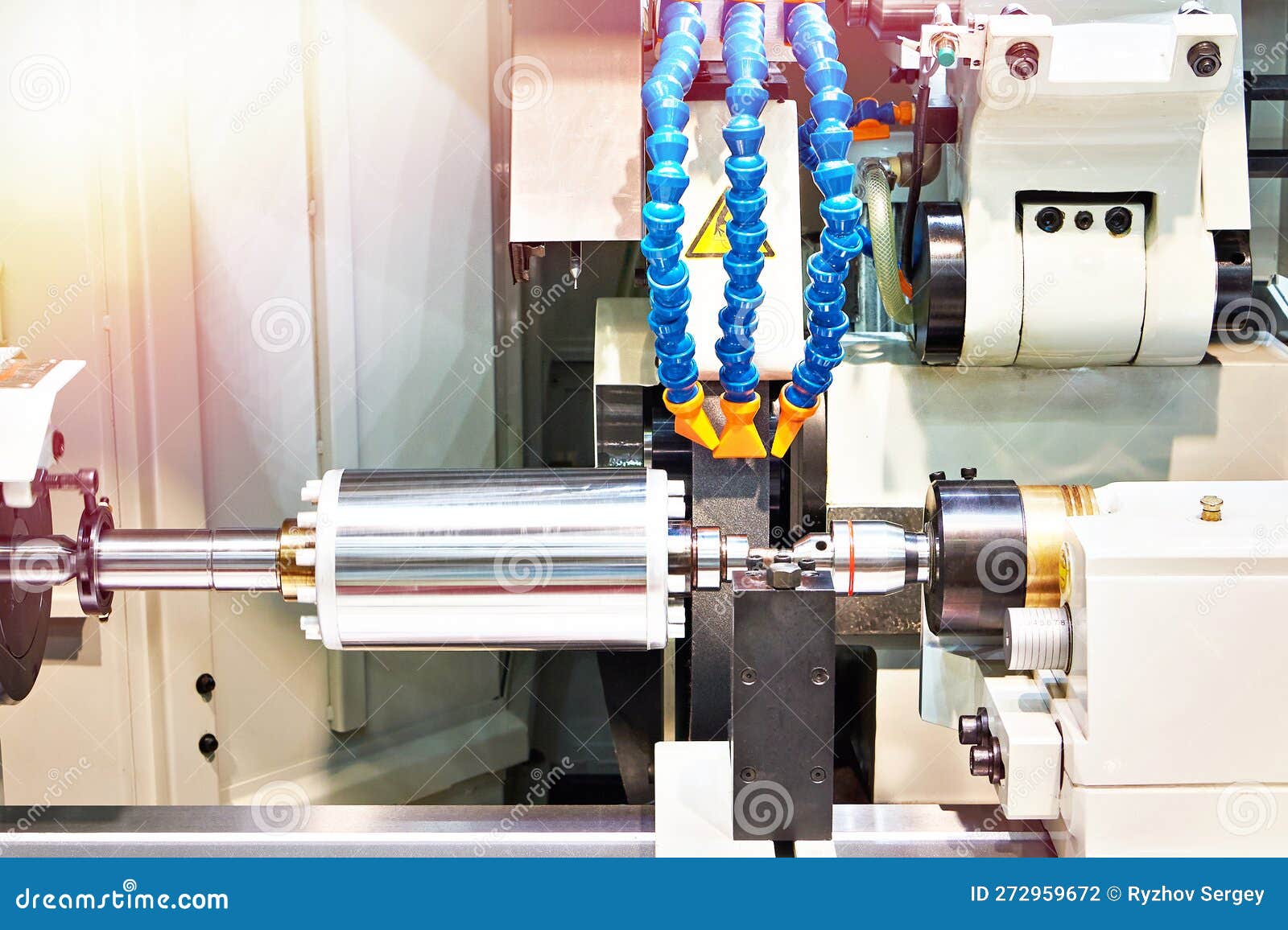 Gear grinding machine stock photo. Image of control - 272959672