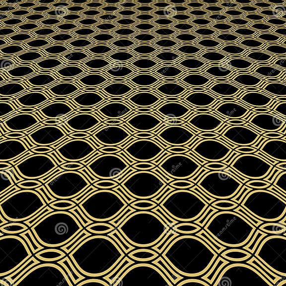 Modern Geometric Abstract Pattern with Perspective Stock Illustration ...