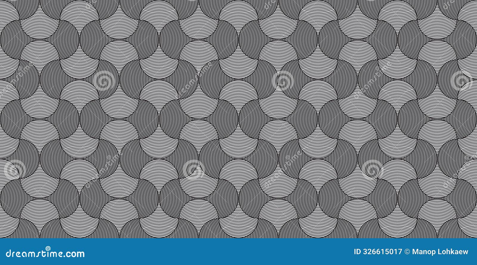 Modern Geometric Curve Line Seamless Pattern Background Vector ...