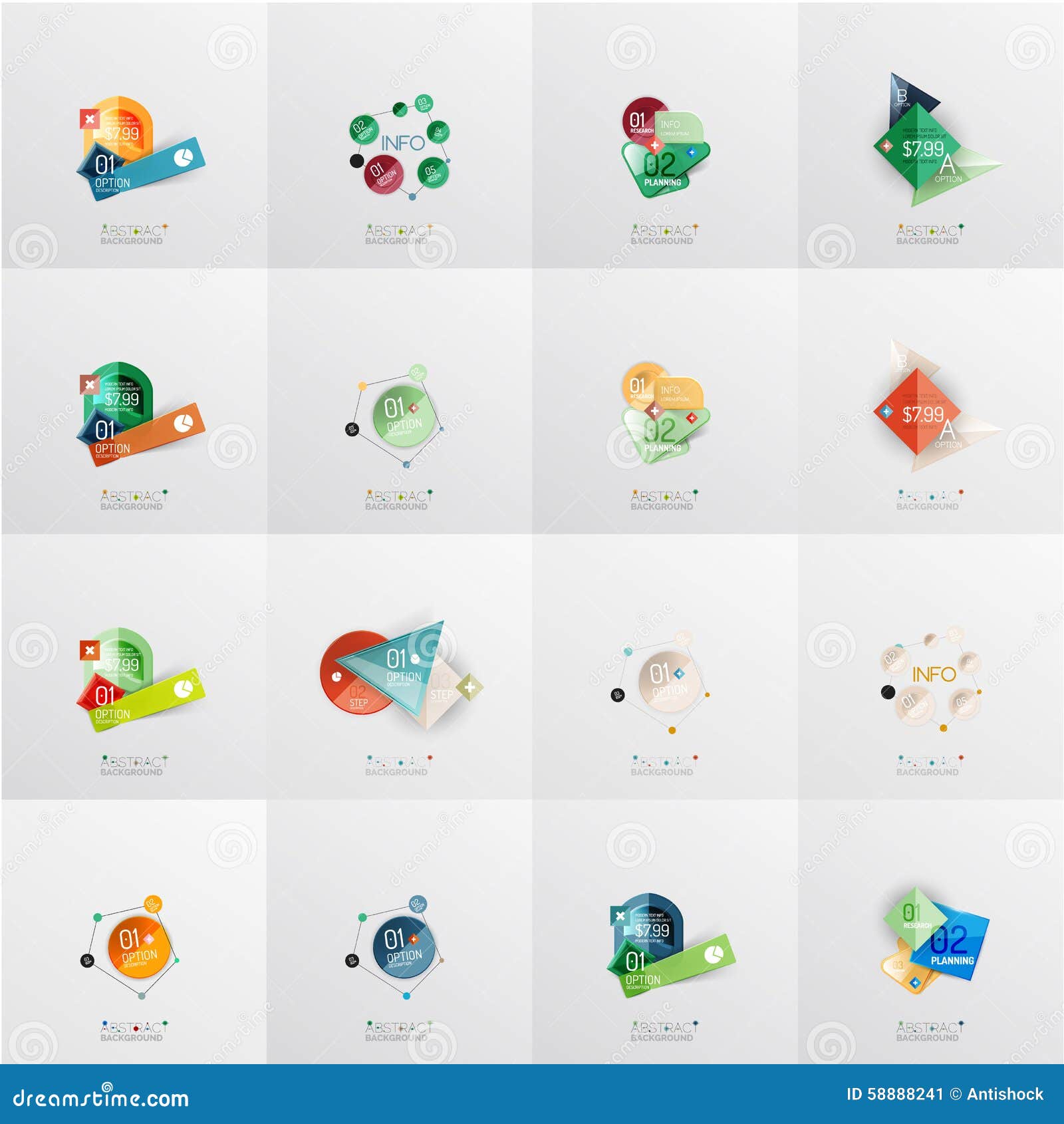 Modern Geometric Design Temlates, Universal Stock Vector - Illustration ...