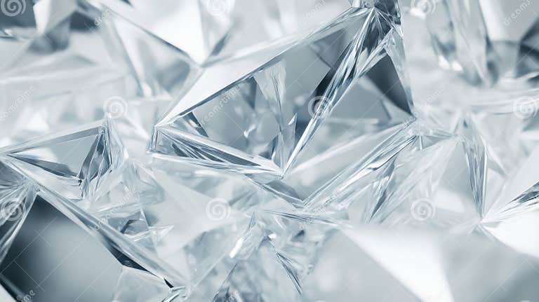 Modern Geometric Interior Design with Angular White Structures and ...