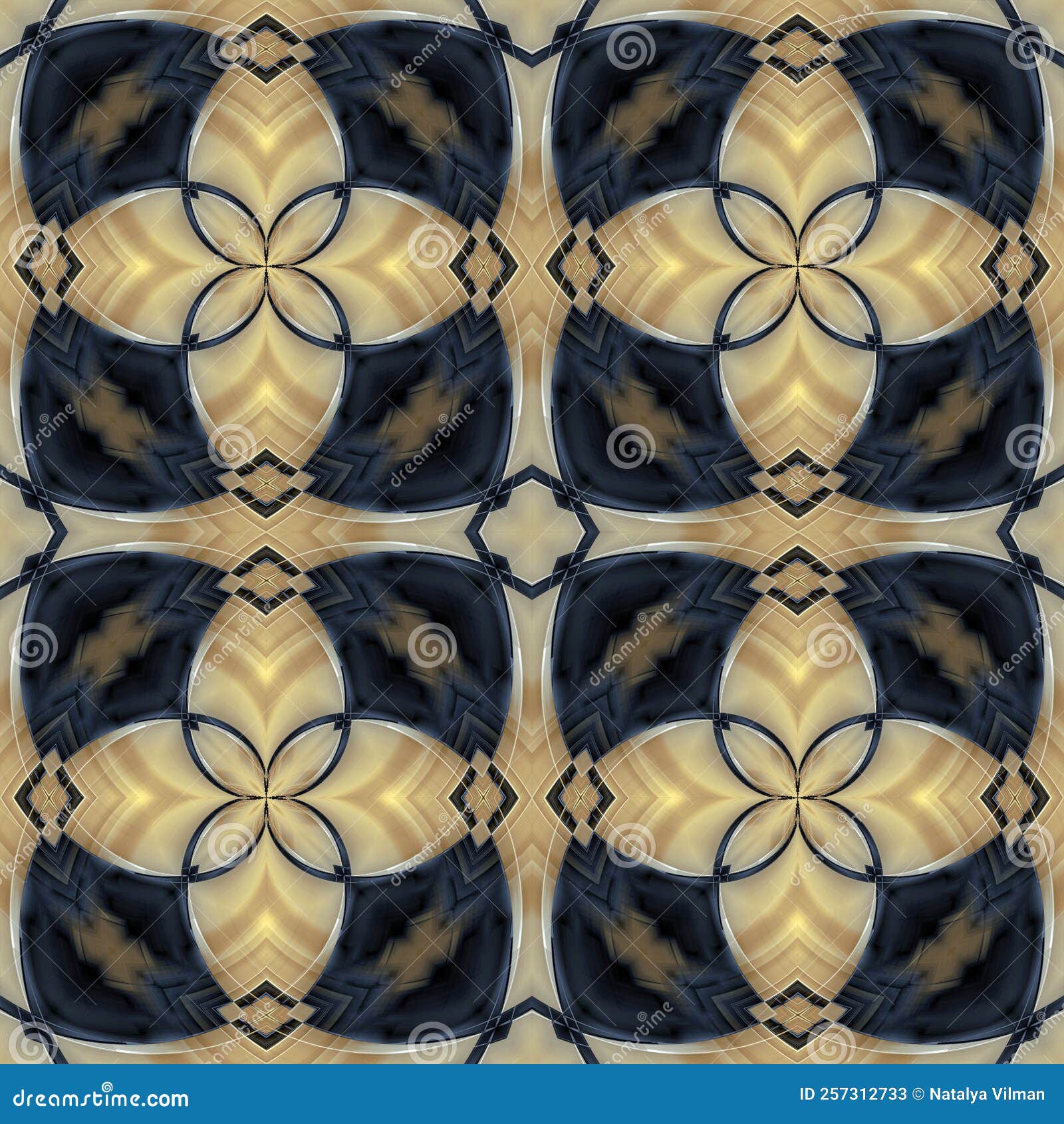 Modern Geometric Motif Basic Repeatable Pattern Trendy Layout Design ...