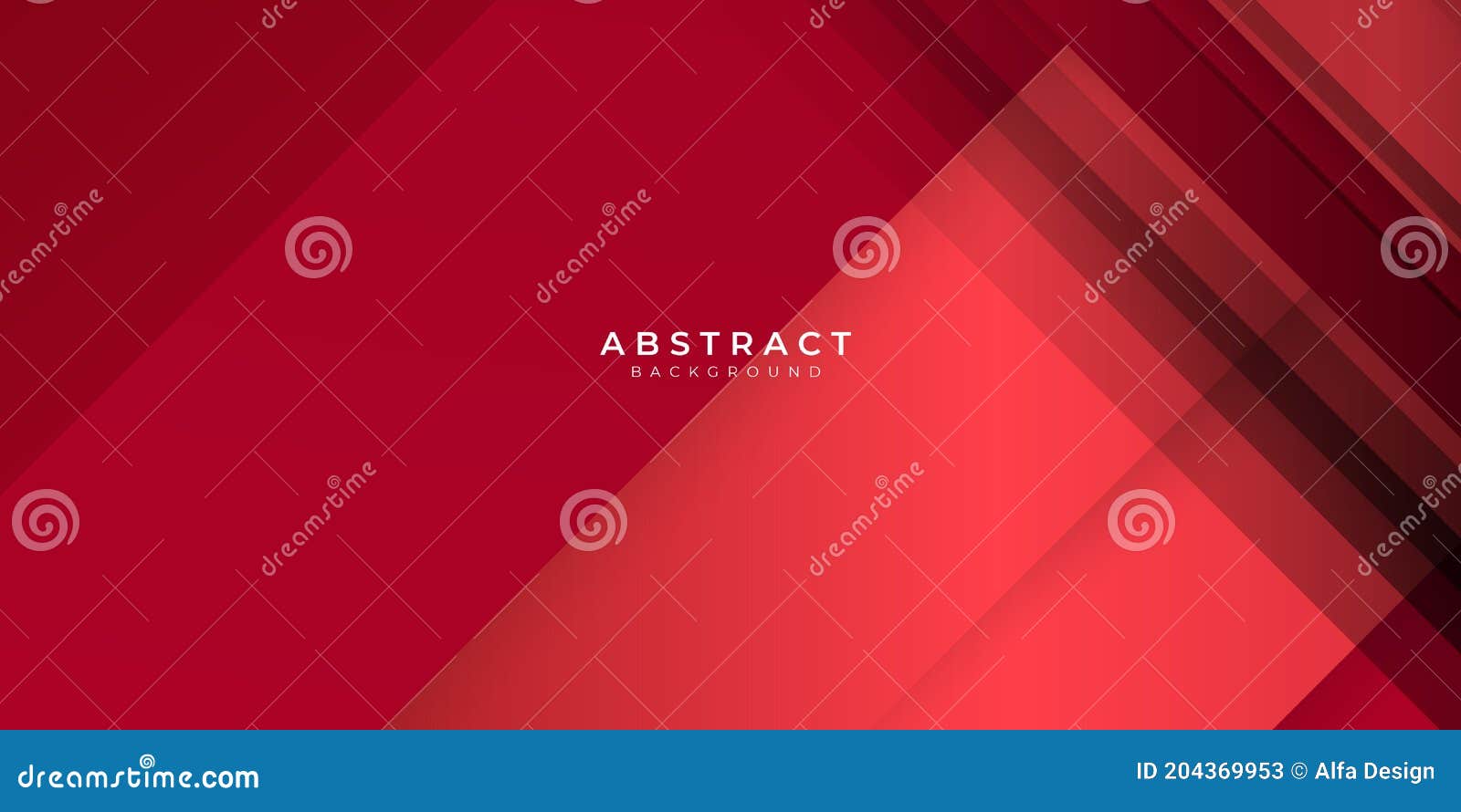 Modern Geometric Red Background. Technology Multi Shape Overlap ...