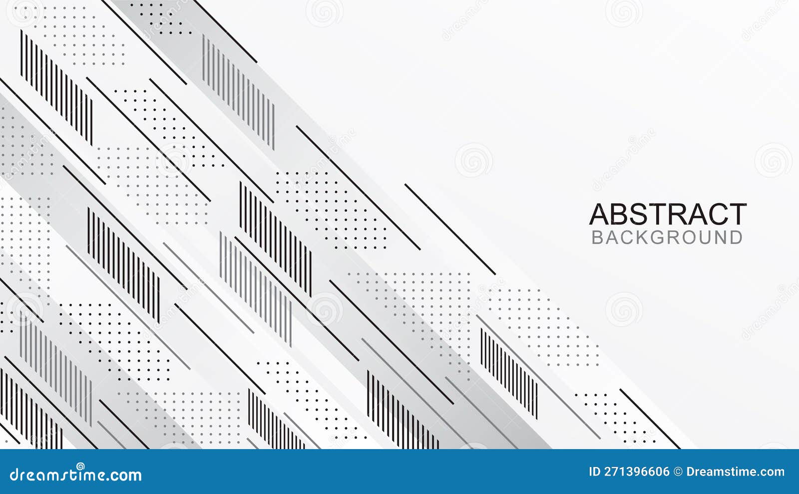 Modern Geometric Shape Background with Diagonal Lines and Dots Design ...