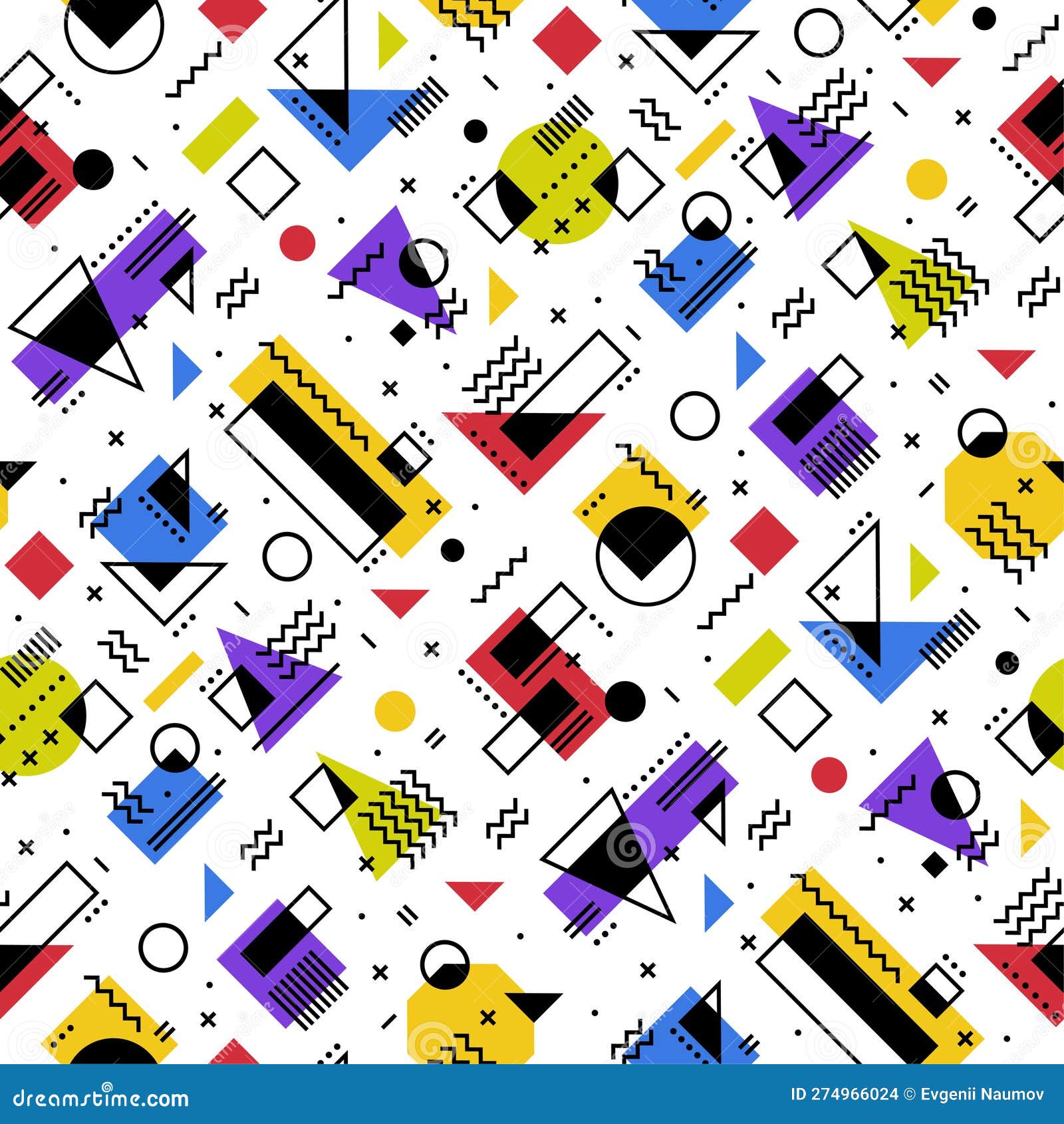 Modern Geometric Shapes in Minimal Style and Basic Forms Vector ...