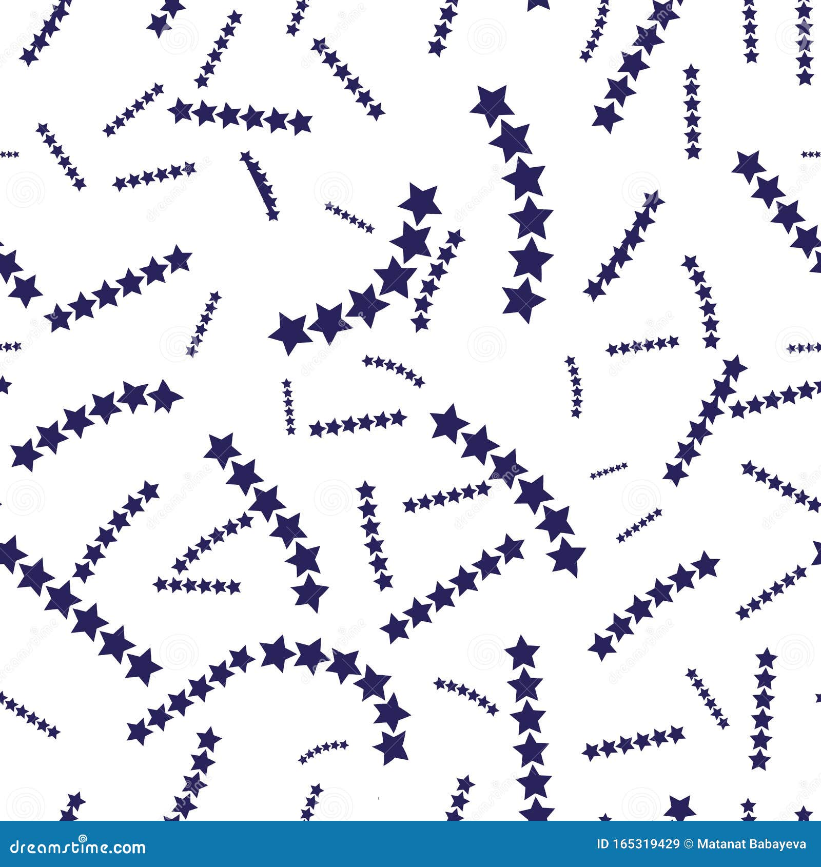 Modern Geometric Star Pattern . Hand Drawn Stars Vector . Wallpaper ...