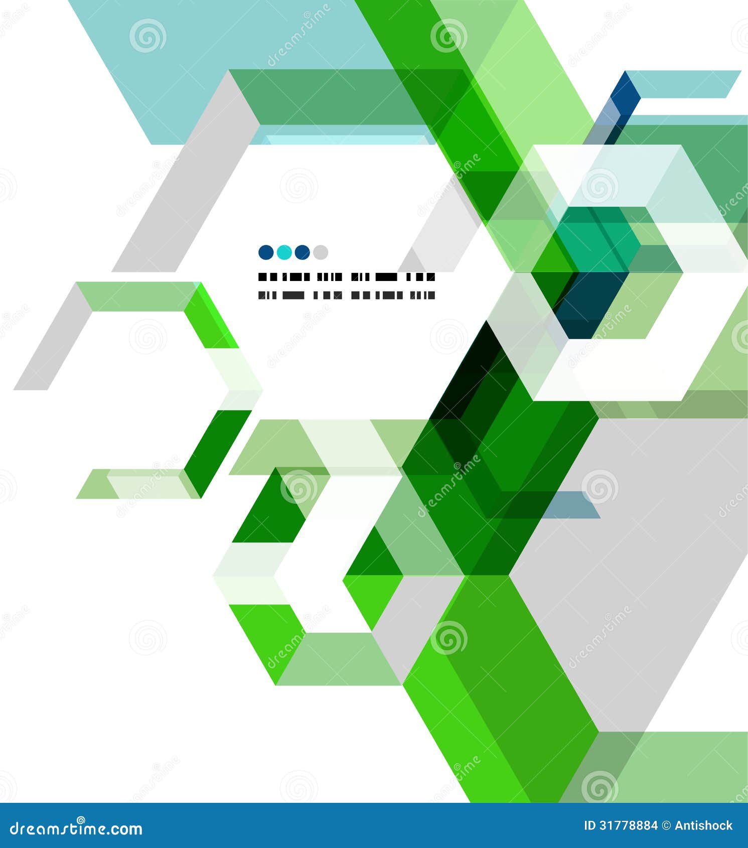 Modern Geometrical Abstract Template Stock Vector - Illustration of ...