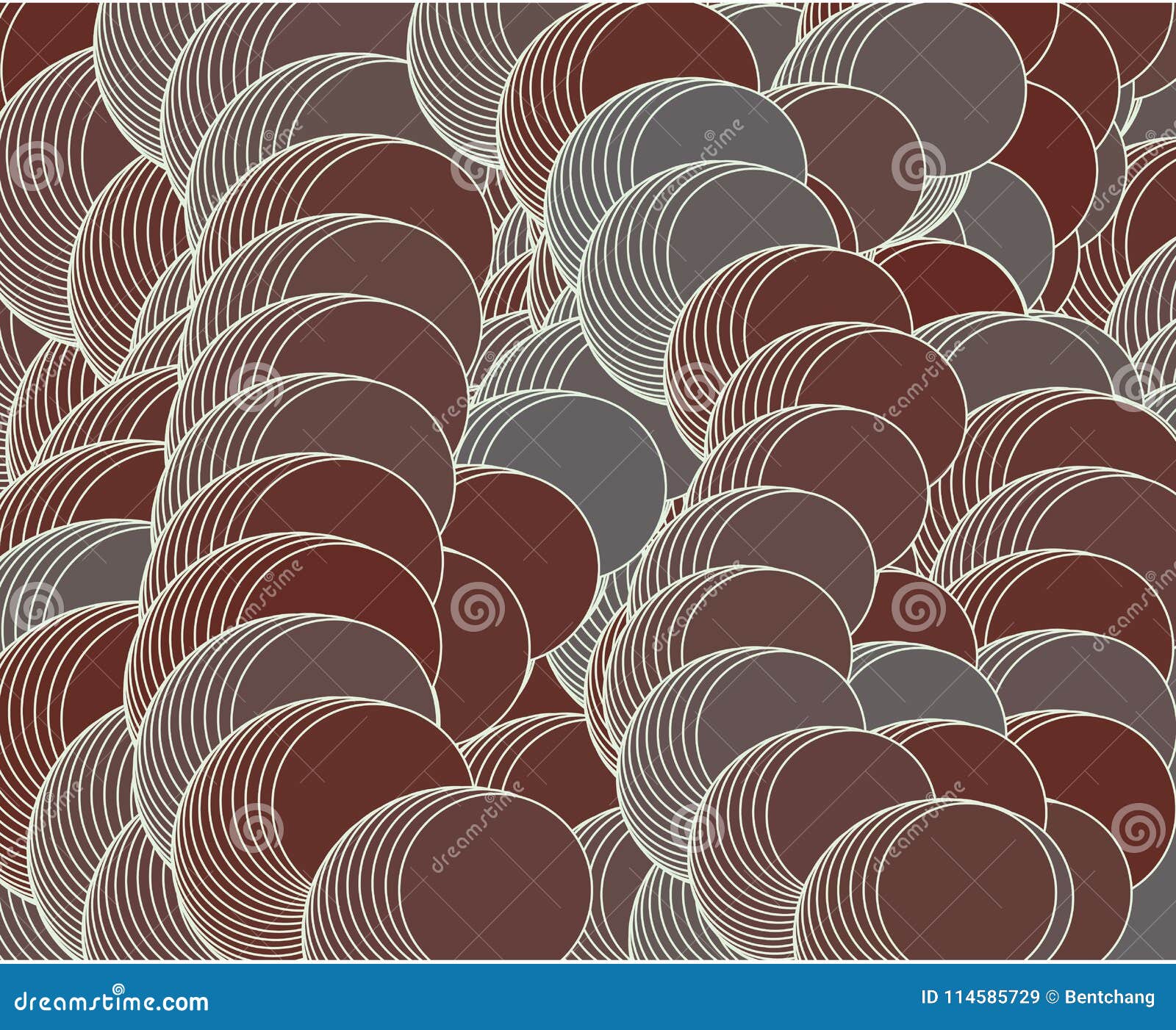 Modern Geometrical Circles or Ellipses Background Pattern Abstract ...