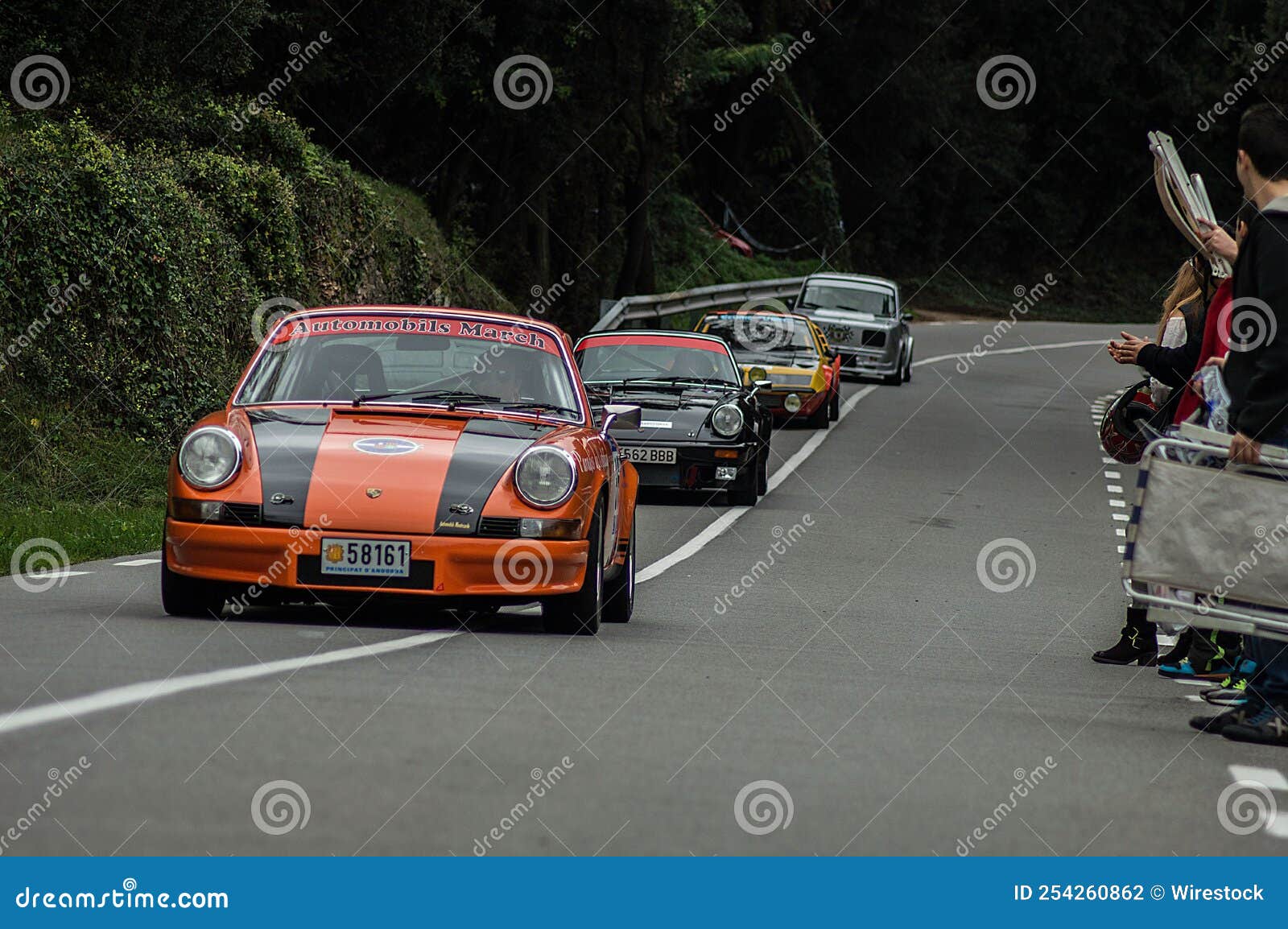 Modern Germany Fast Car Porsche 911 Driving in Race Editorial ...