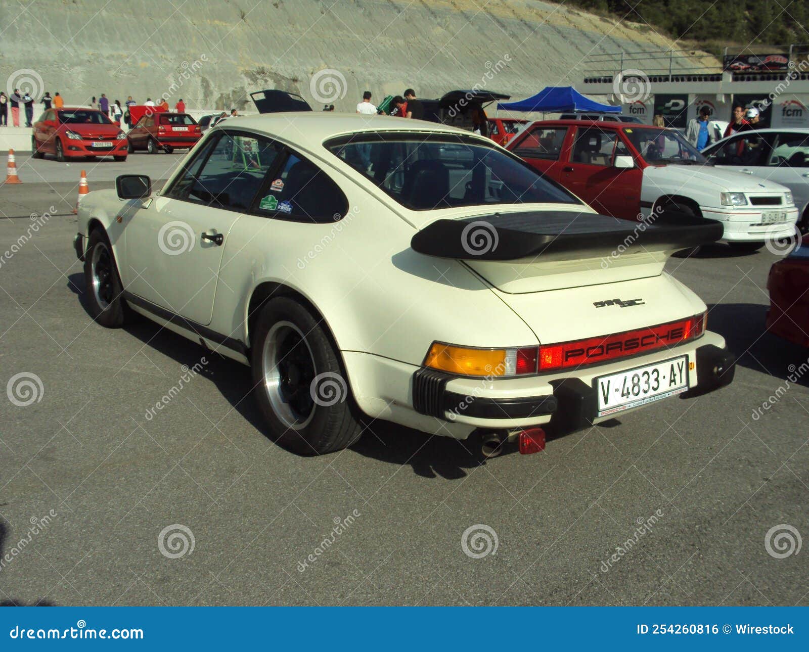 Modern Germany Fast Car Porsche 911 Parked in Track Editorial Photo ...