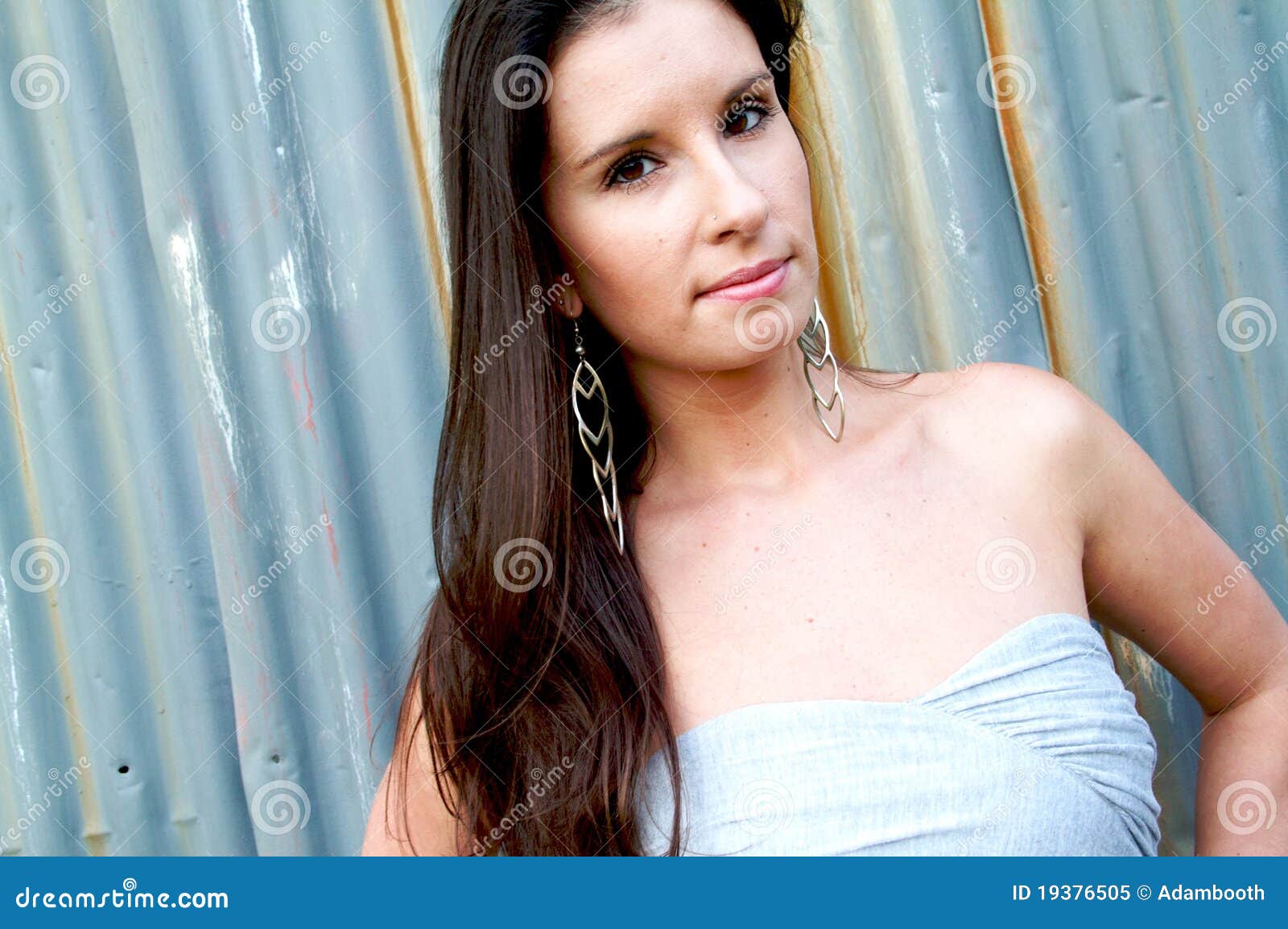 Modern girl stock image. Image of female, colour, lifestyles - 19376505