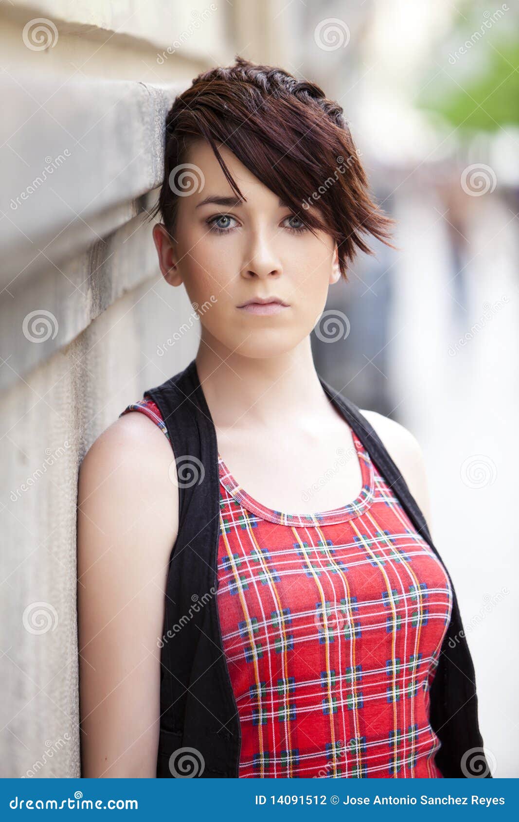 Modern girl portrait stock photo. Image of beautiful - 14091512