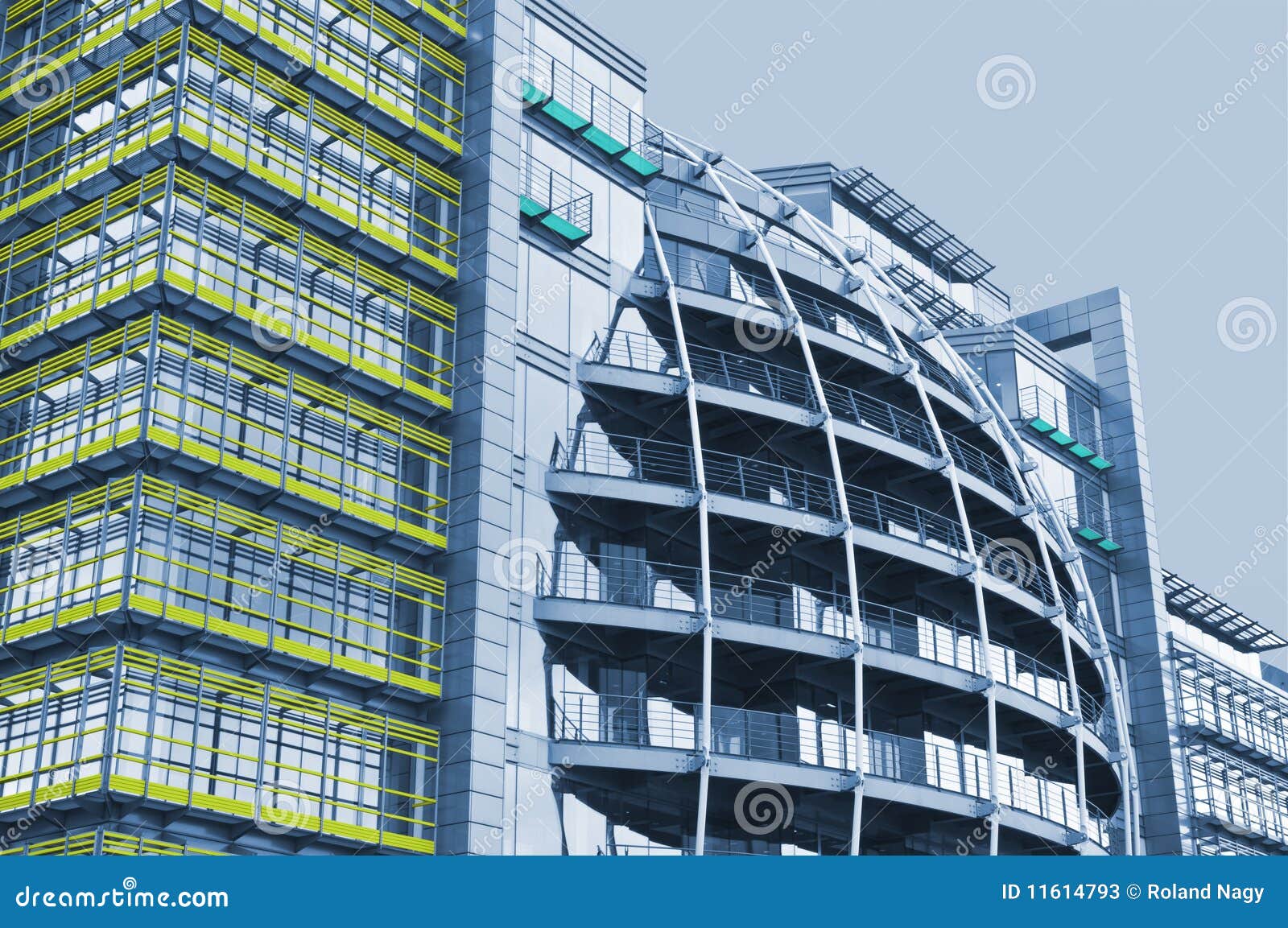 Modern Glass Architecture stock image. Image of exterior - 11614793