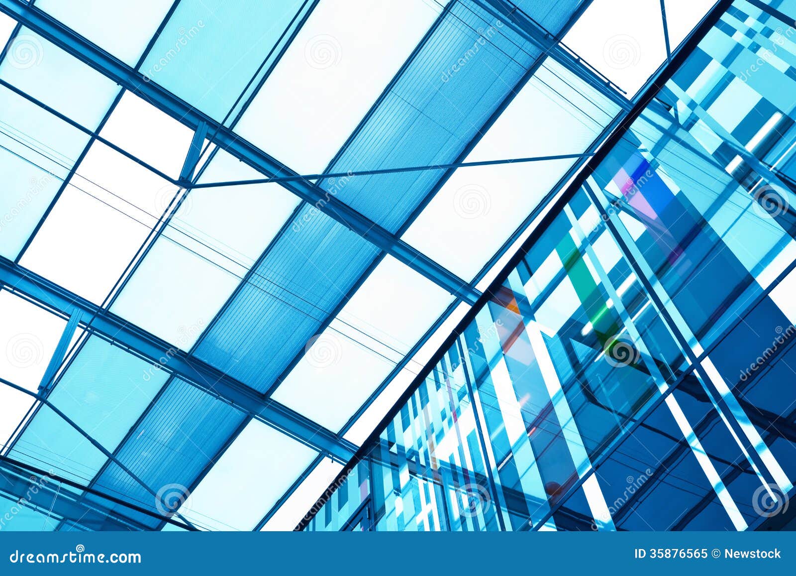Modern glass architecture stock image. Image of center - 35876565