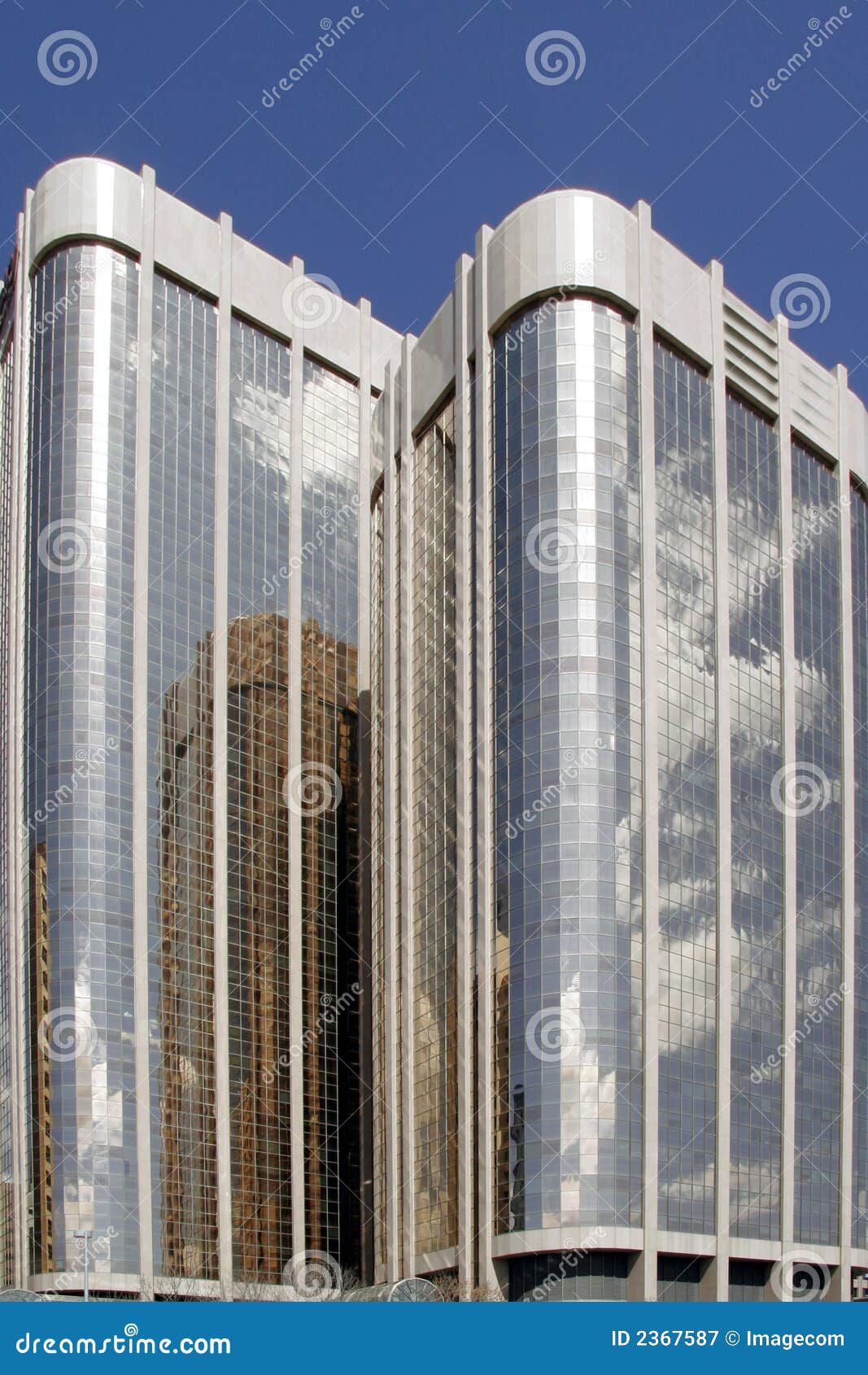 Modern glass building stock image. Image of daytime, background - 2367587