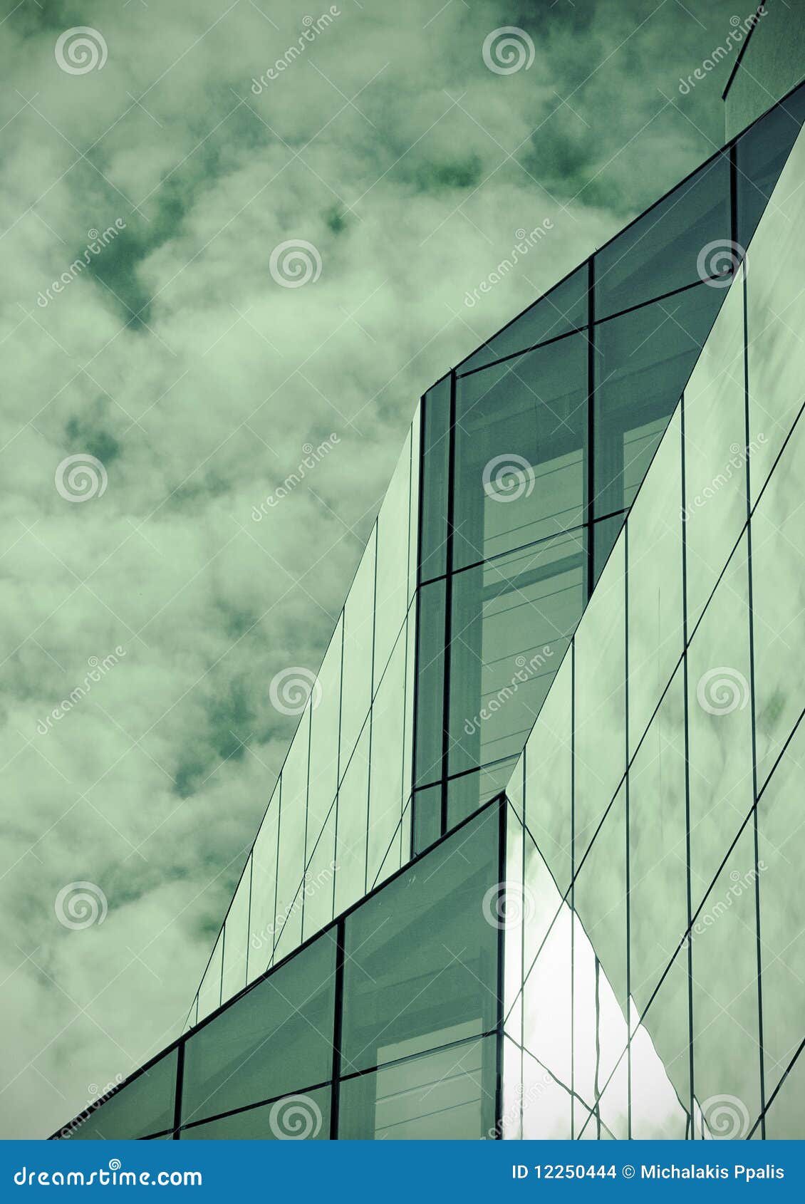 Modern Glass Building Abstract Stock Photo - Image of exterior ...