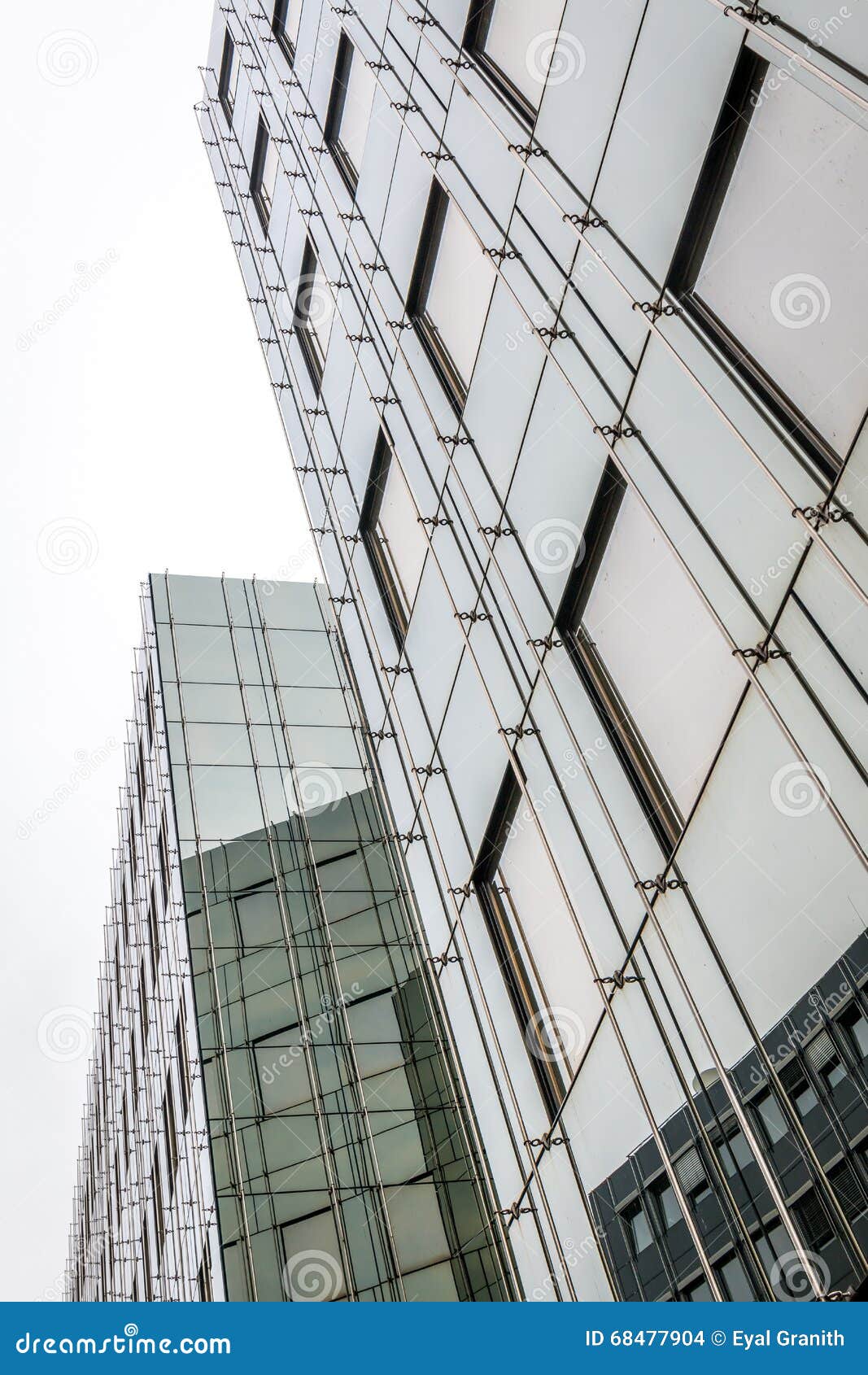 Modern Glass Building Facade Stock Photo - Image of gray, investment ...