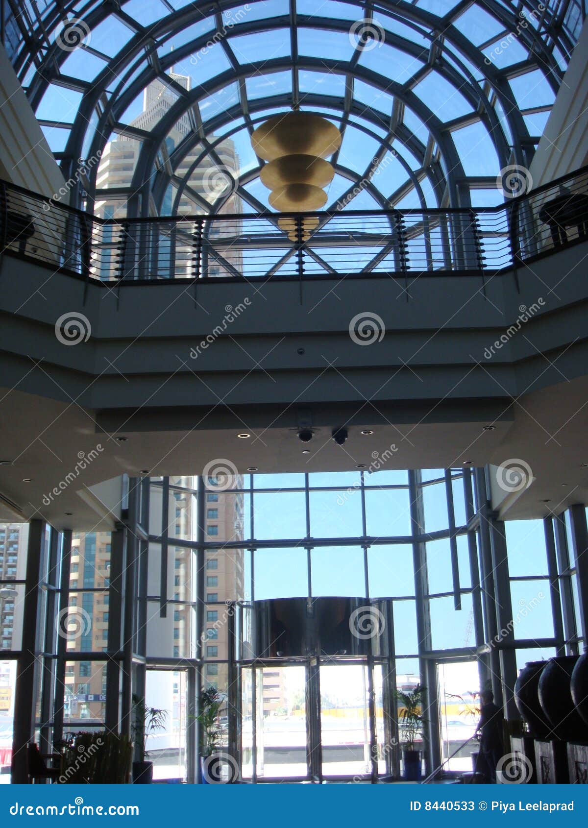 Modern Glass Ceiling stock image. Image of interior, design - 8440533