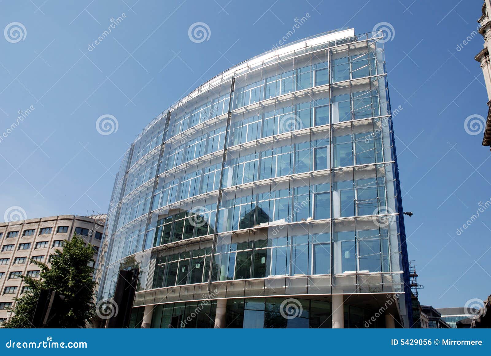 Modern Glass City of London Tower Block Stock Photo - Image of tower ...
