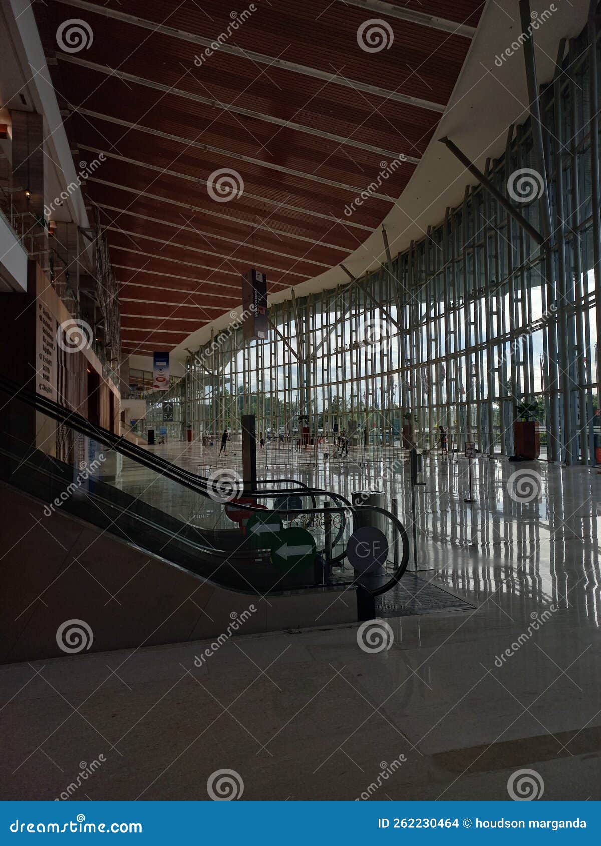 Modern Glass Hall Architecture Interior Public Place for Event Stock ...