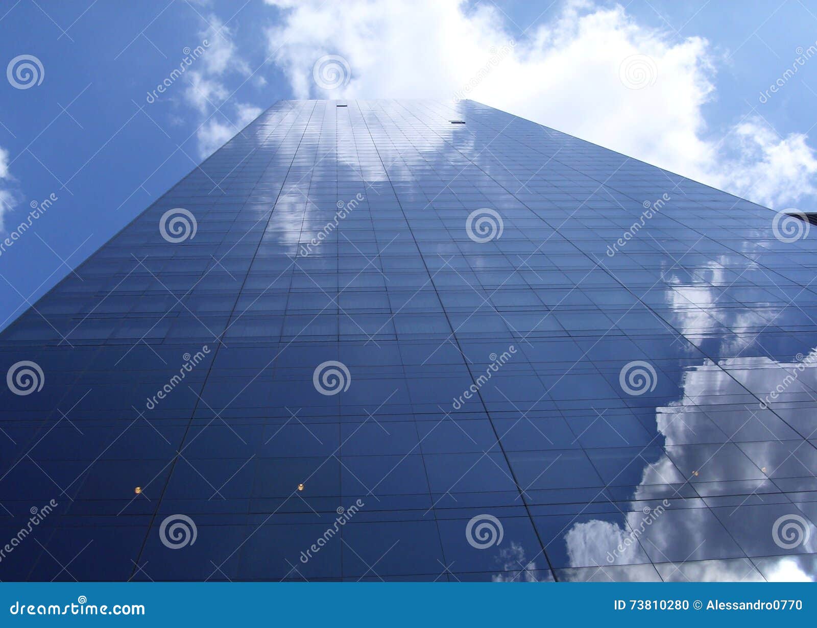 Modern glass skyscraper stock photo. Image of america - 73810280