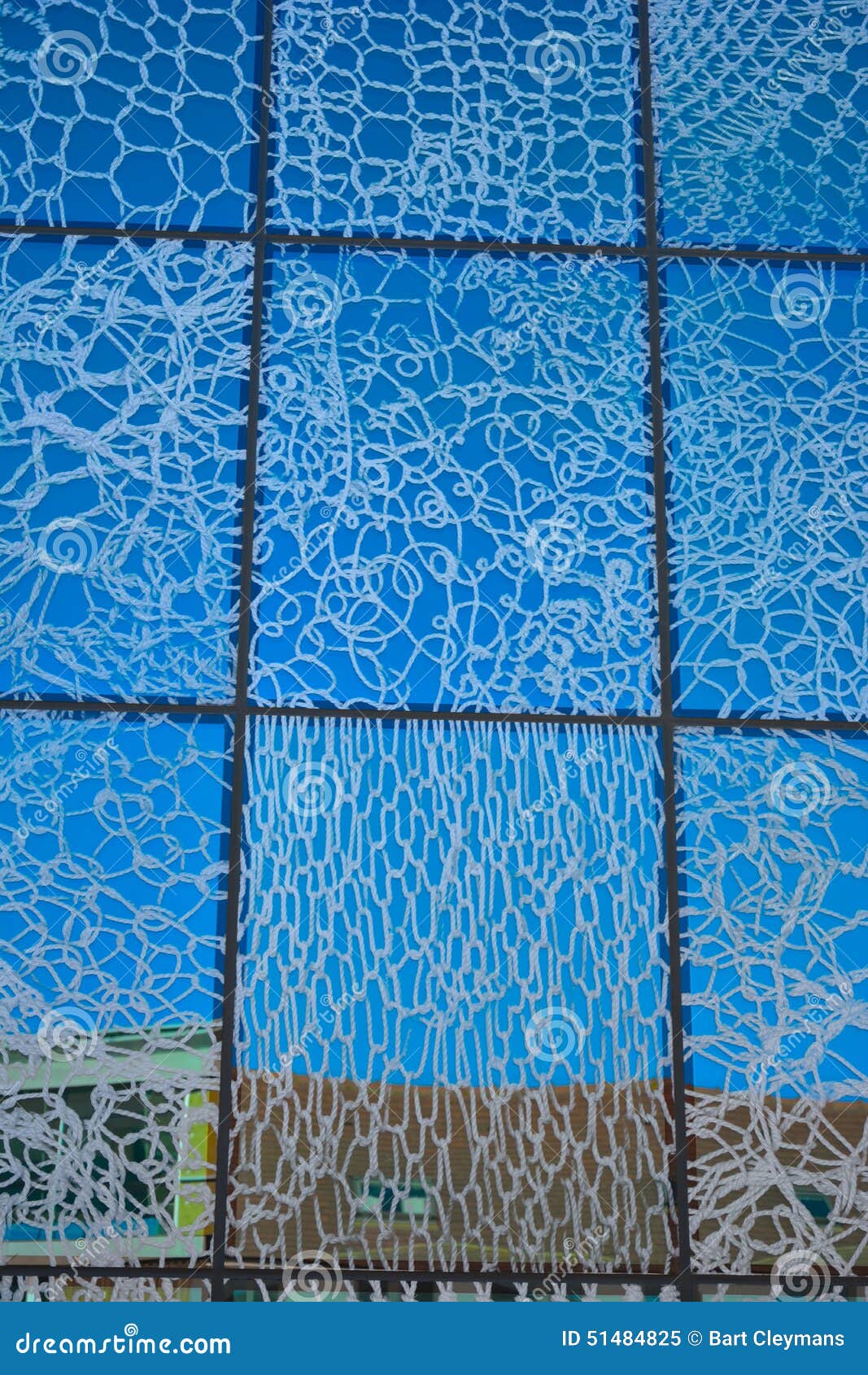 Modern glass-tiles in blue stock image. Image of glass - 51484825