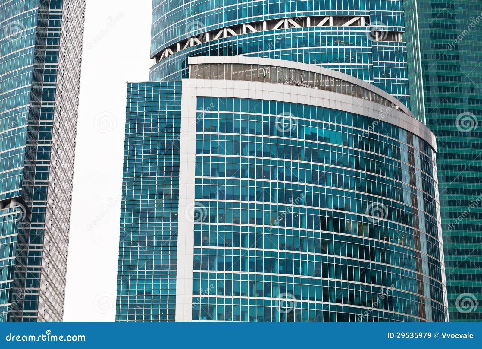 Modern glass tower walls stock image. Image of high, close - 29535979