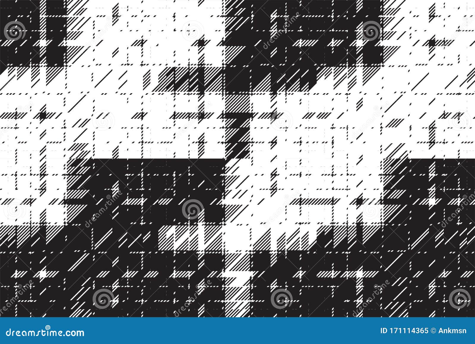 Modern Glitch Background. Color Geometric Abstract Pattern Vector Stock ...