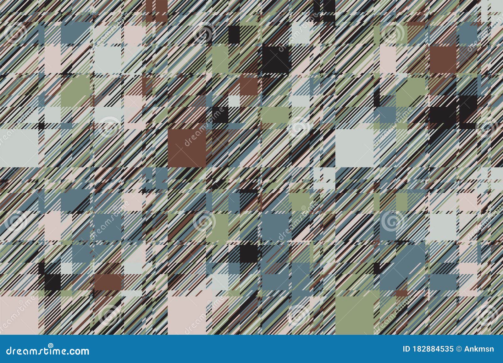 Modern Glitch Background. Color Geometric Abstract Pattern Vector Stock ...