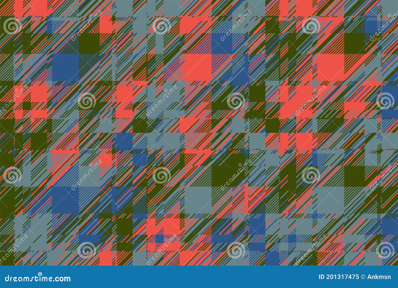 Modern Glitch Background. Color Geometric Abstract Pattern Vector Stock ...