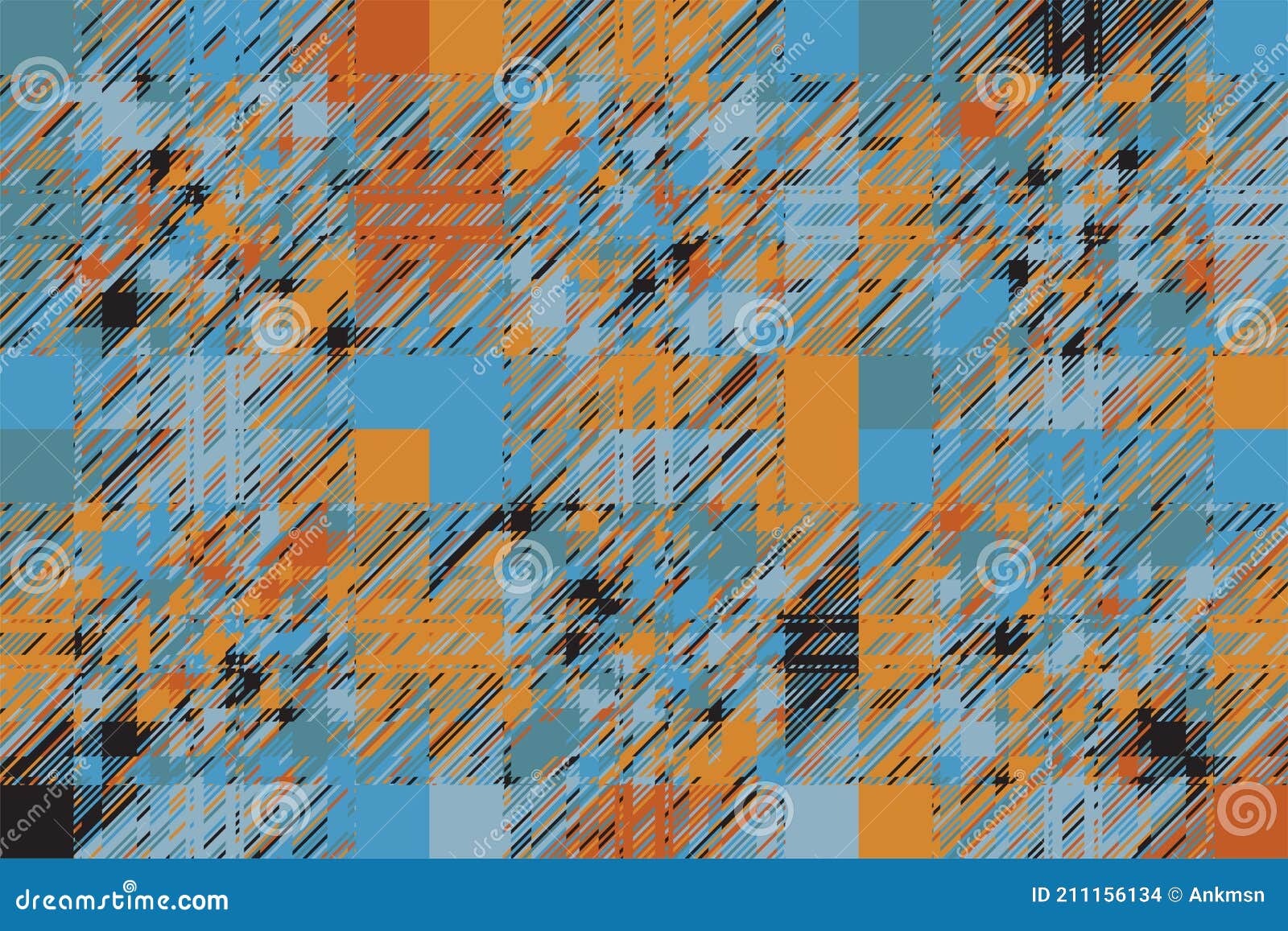 Modern Glitch Background. Color Geometric Abstract Pattern Vector Stock ...