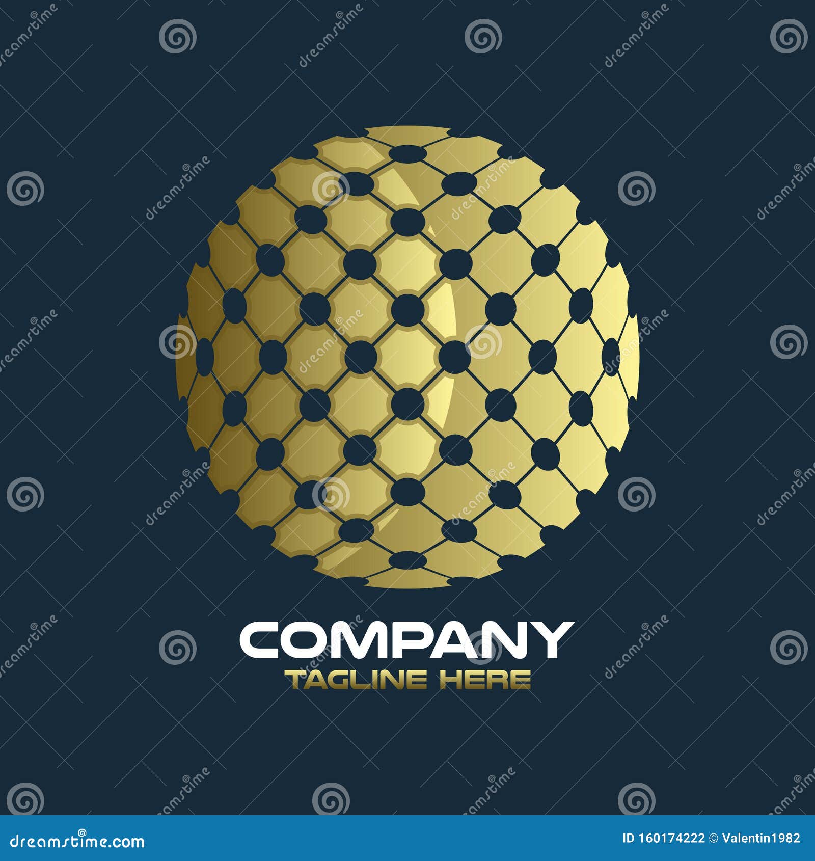 Modern Global Planet Technology Logo. Vector Illustration Stock Vector ...