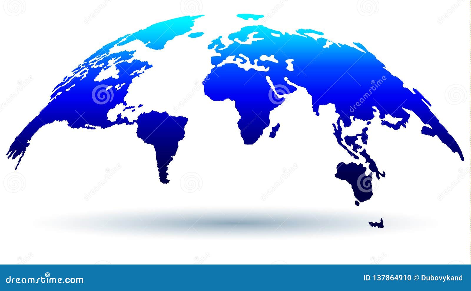 Global Security Concept. Globe Digital Map Stock Vector - Illustration ...