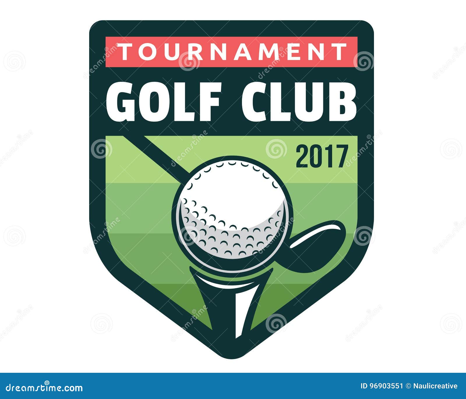 Blank Golf Tournament Logos