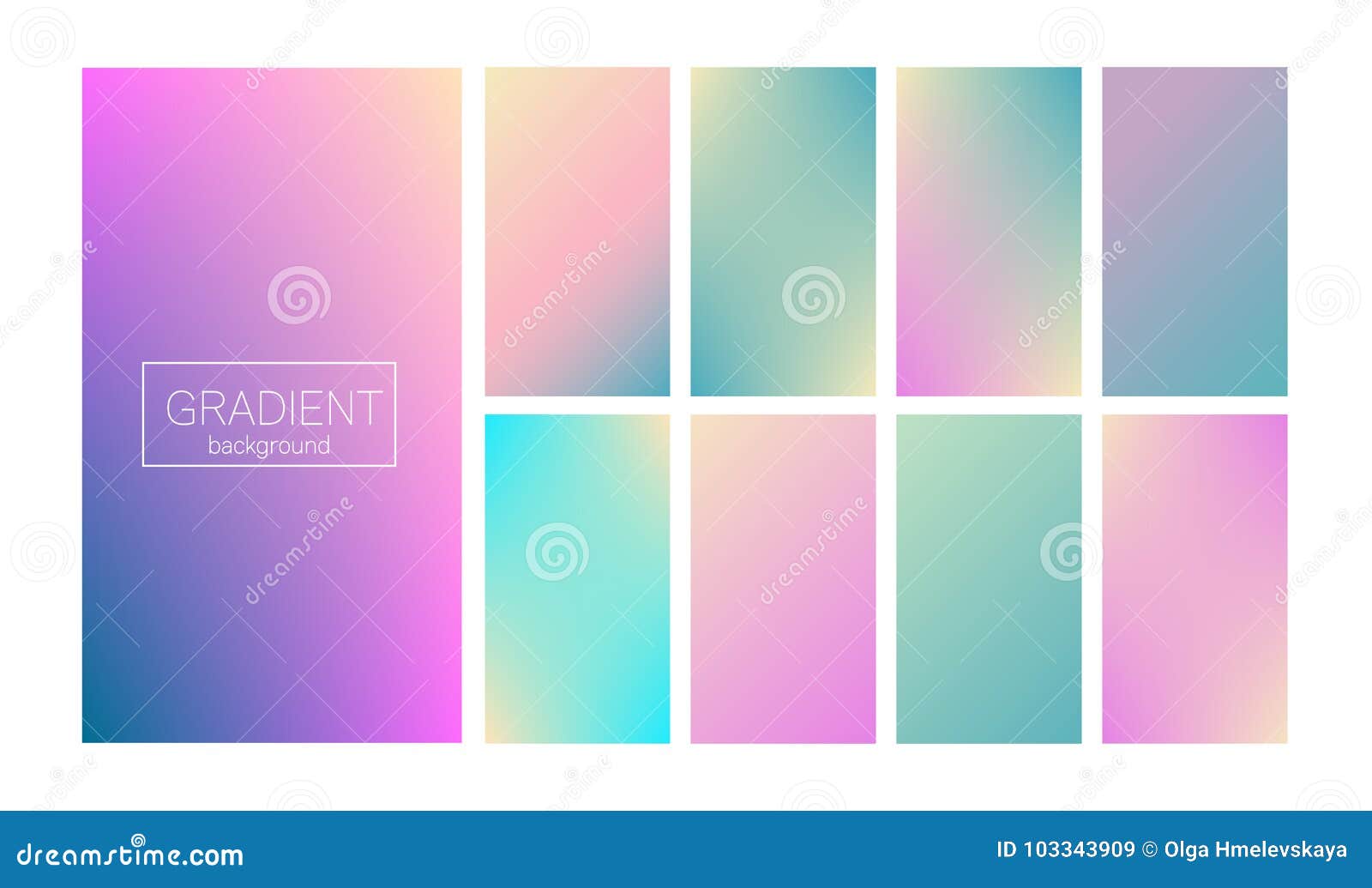 Modern Gradient Set Abstract Background Stock Vector - Illustration of ... Modern Gradient Set Abstract Background Stock Vector - Illustration of ...