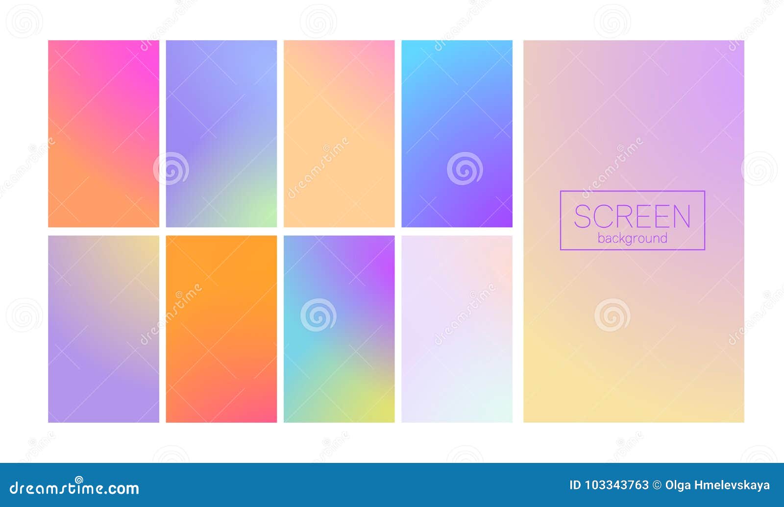 Modern Gradient Set Abstract Background Stock Vector - Illustration of ... Modern Gradient Set Abstract Background Stock Vector - Illustration of ...