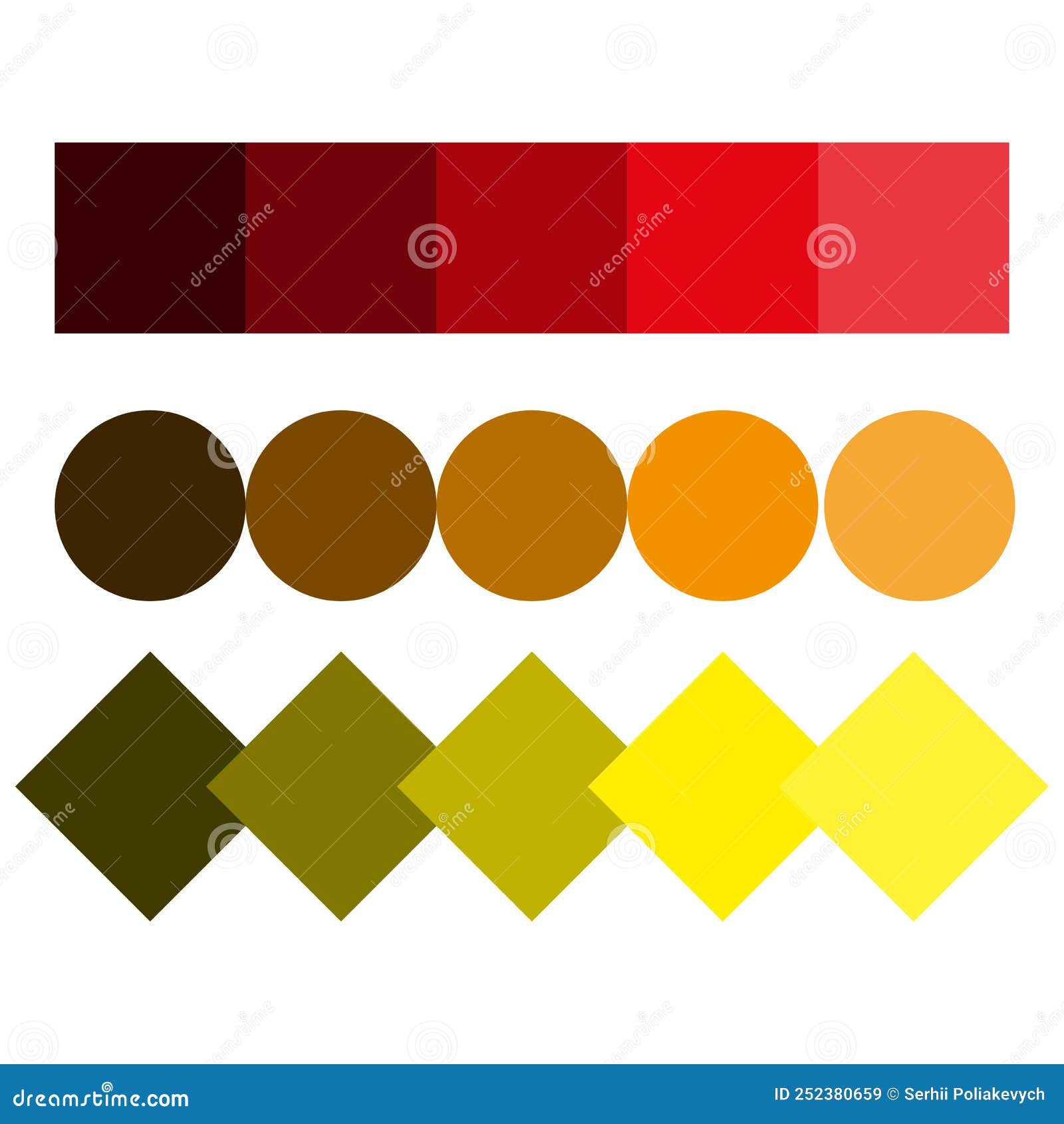 Modern Gradient Shapes. Design Element. Vector Illustration. Stock ...