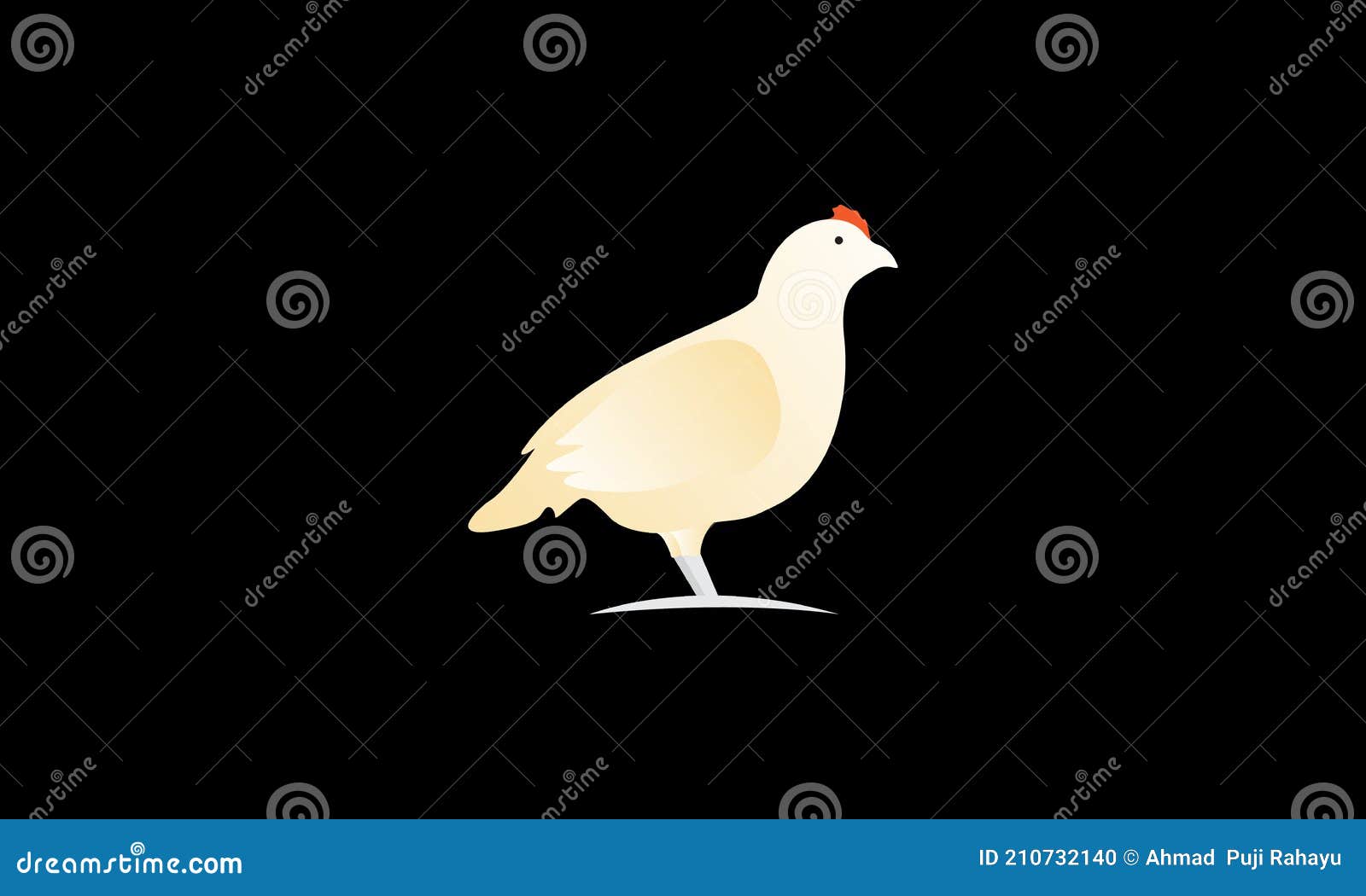 Modern Gradient White Hen Logo Design Vector Icon Symbol Illustration ...