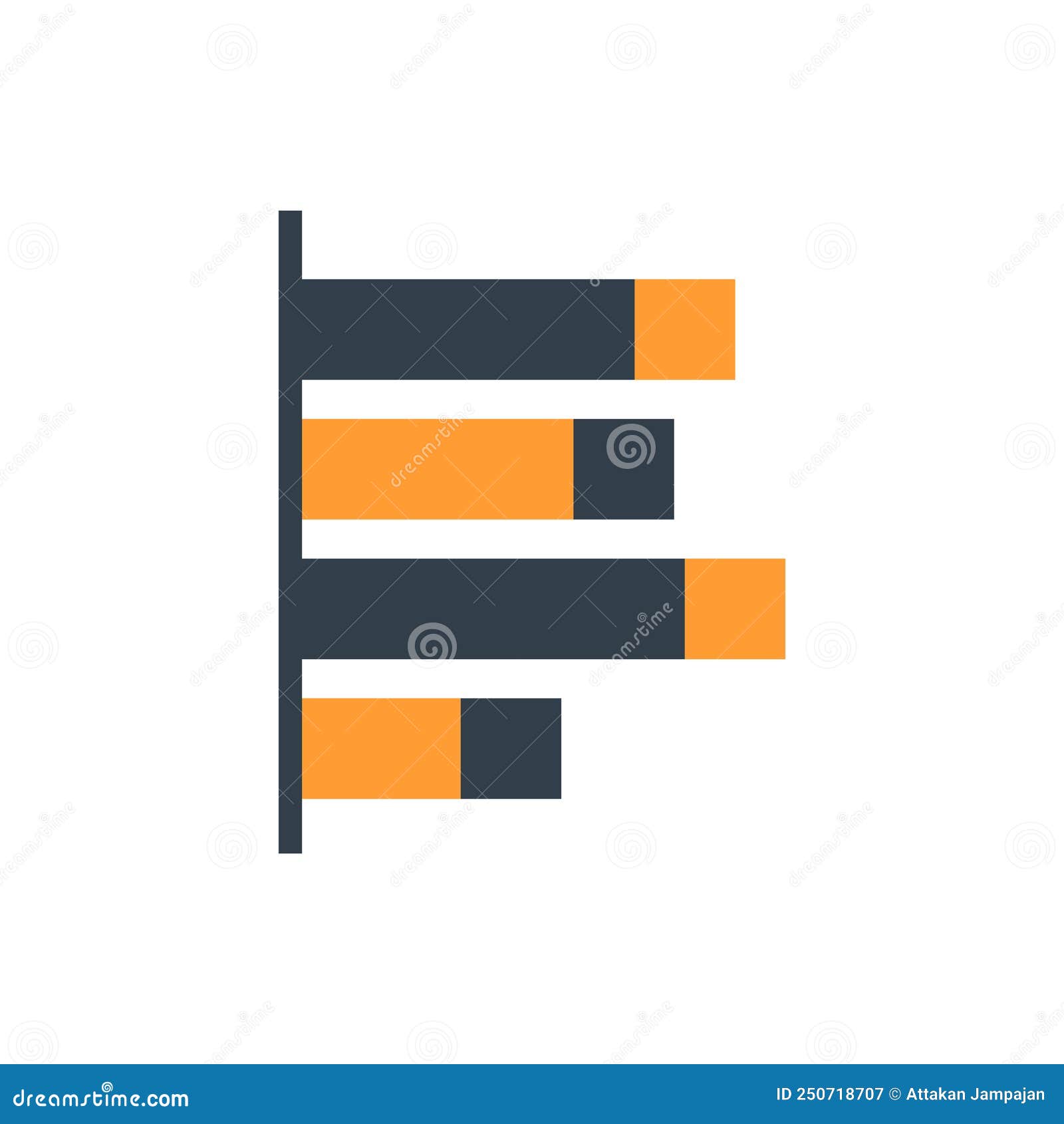 Graph Chart Icon, Vector and Illustration. Stock Vector - Illustration ...