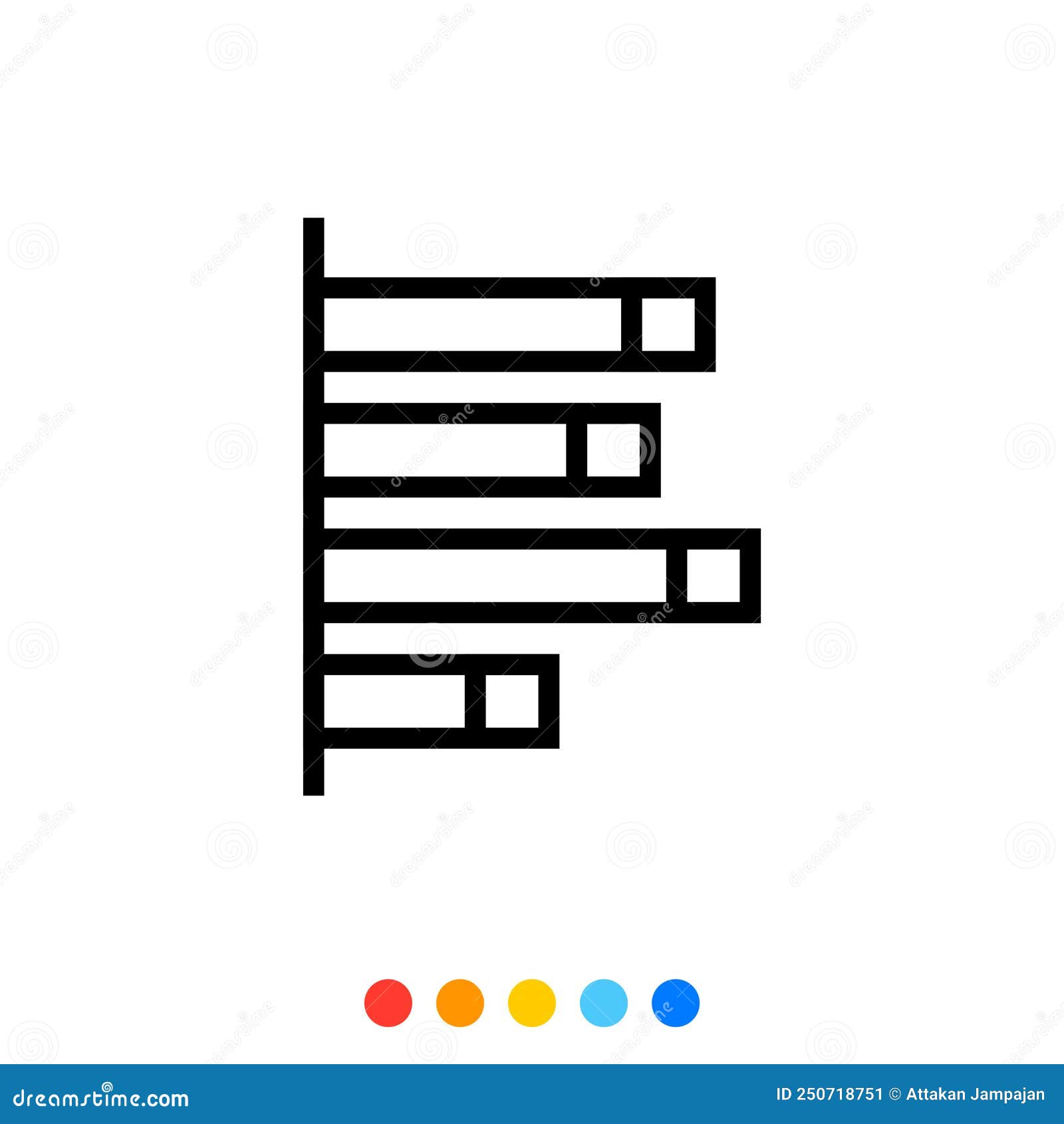 Graph Chart Icon, Vector and Illustration. Stock Vector - Illustration ...