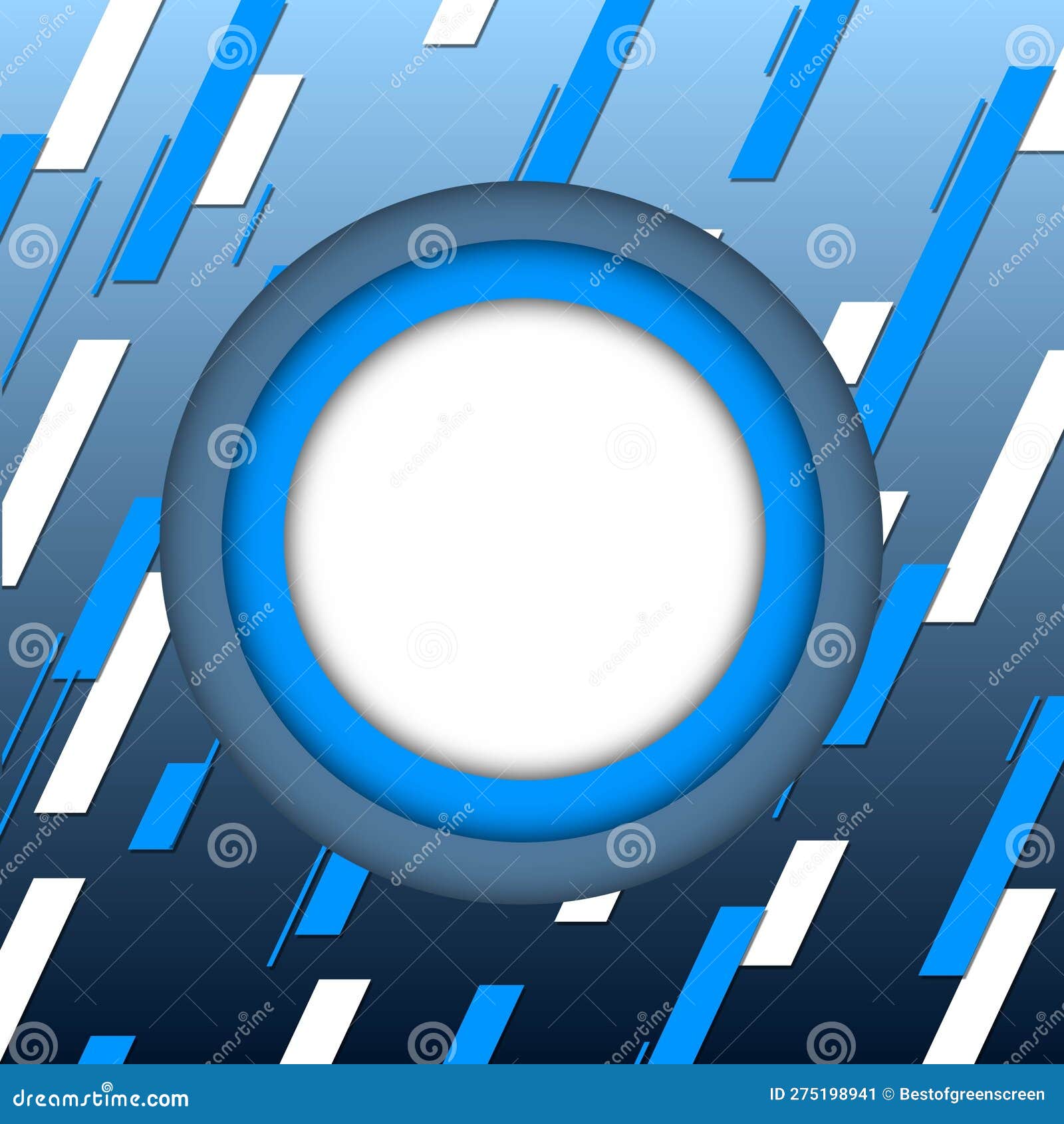 Modern Graphic Background in Square Shape with Round Cutout for Your ...