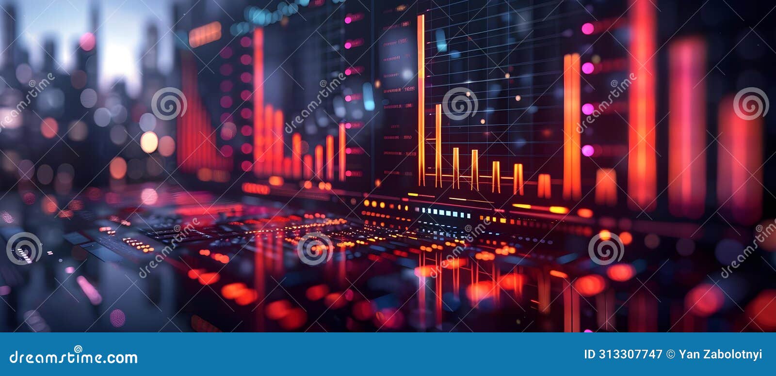 Modern Graphic Interface Displaying Quality Assurance and Control ...