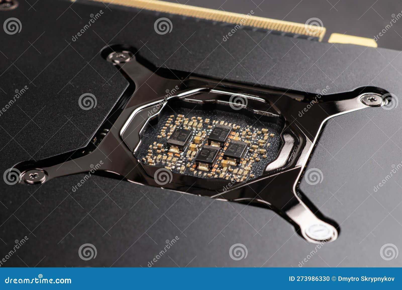 Modern Graphics Card Backplate, Hardware Components for Build PC or ...