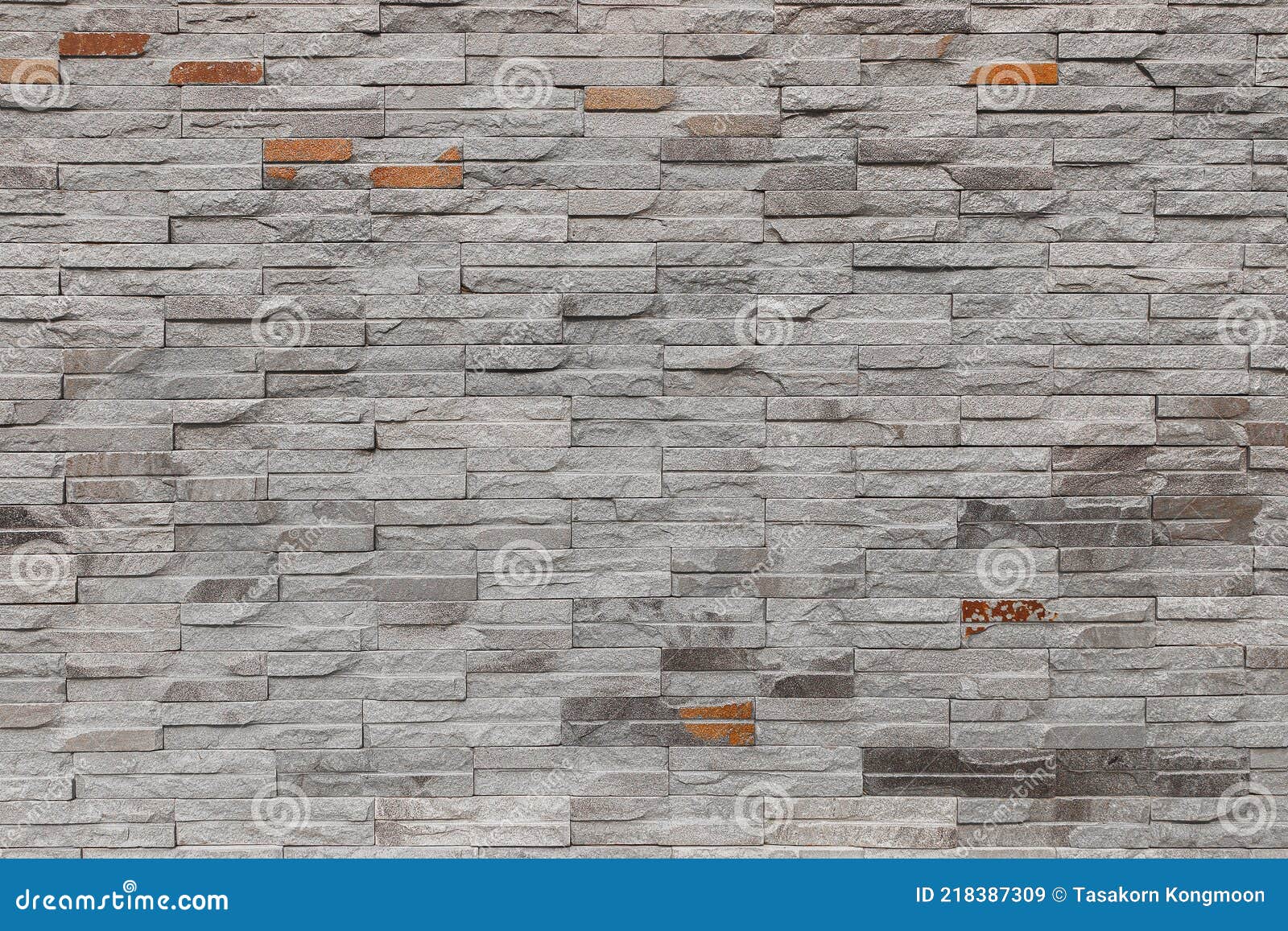 Modern Gray Brick Wall Background Stock Image - Image of floor, layer ...